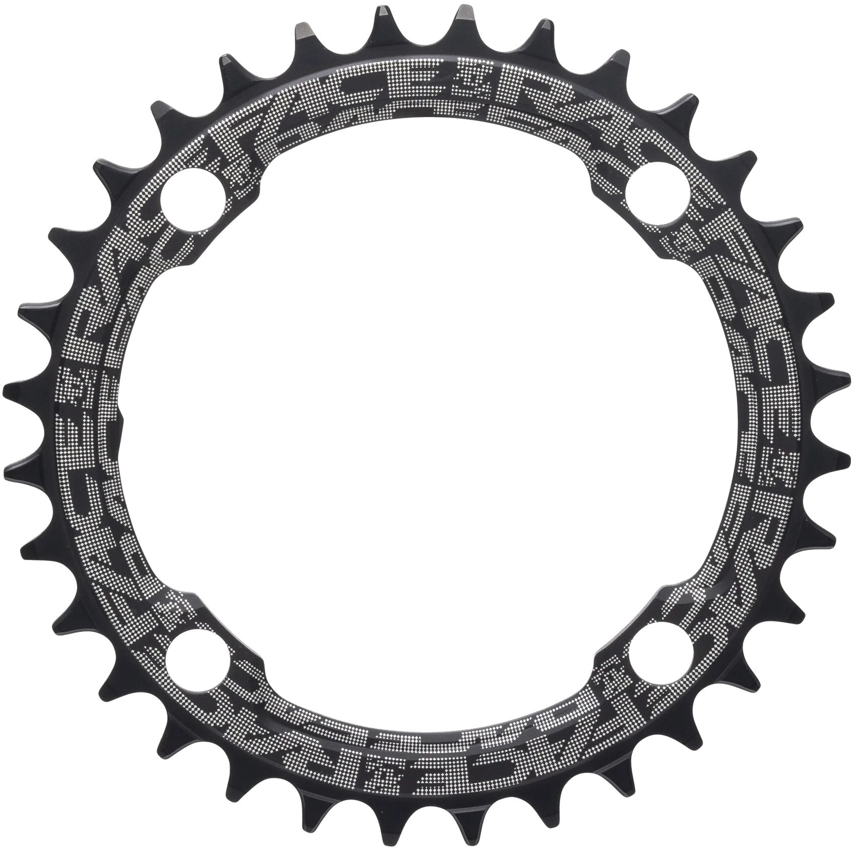 Race Face Narrow Wide Chainring - 4 Bolt - 104mm - matte black | BIKE24