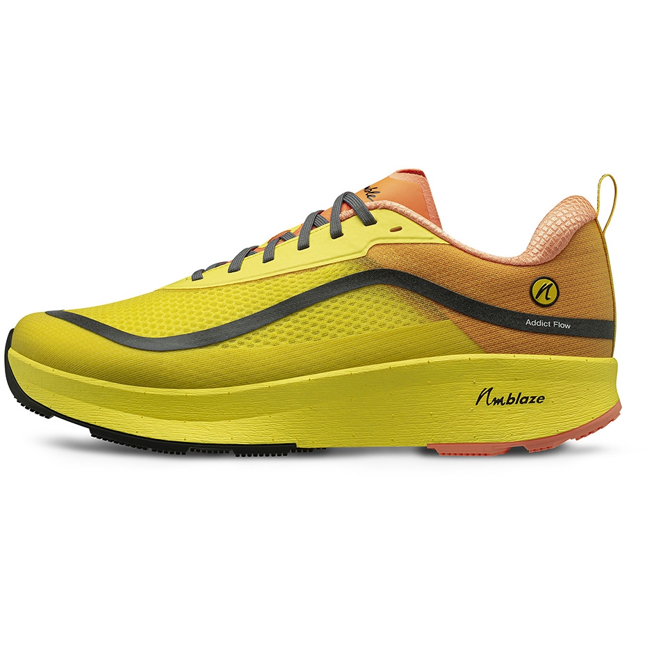 Joe Nimble Chaussures Running Femme - Addict Flow - Jaune-Orange - BIKE24