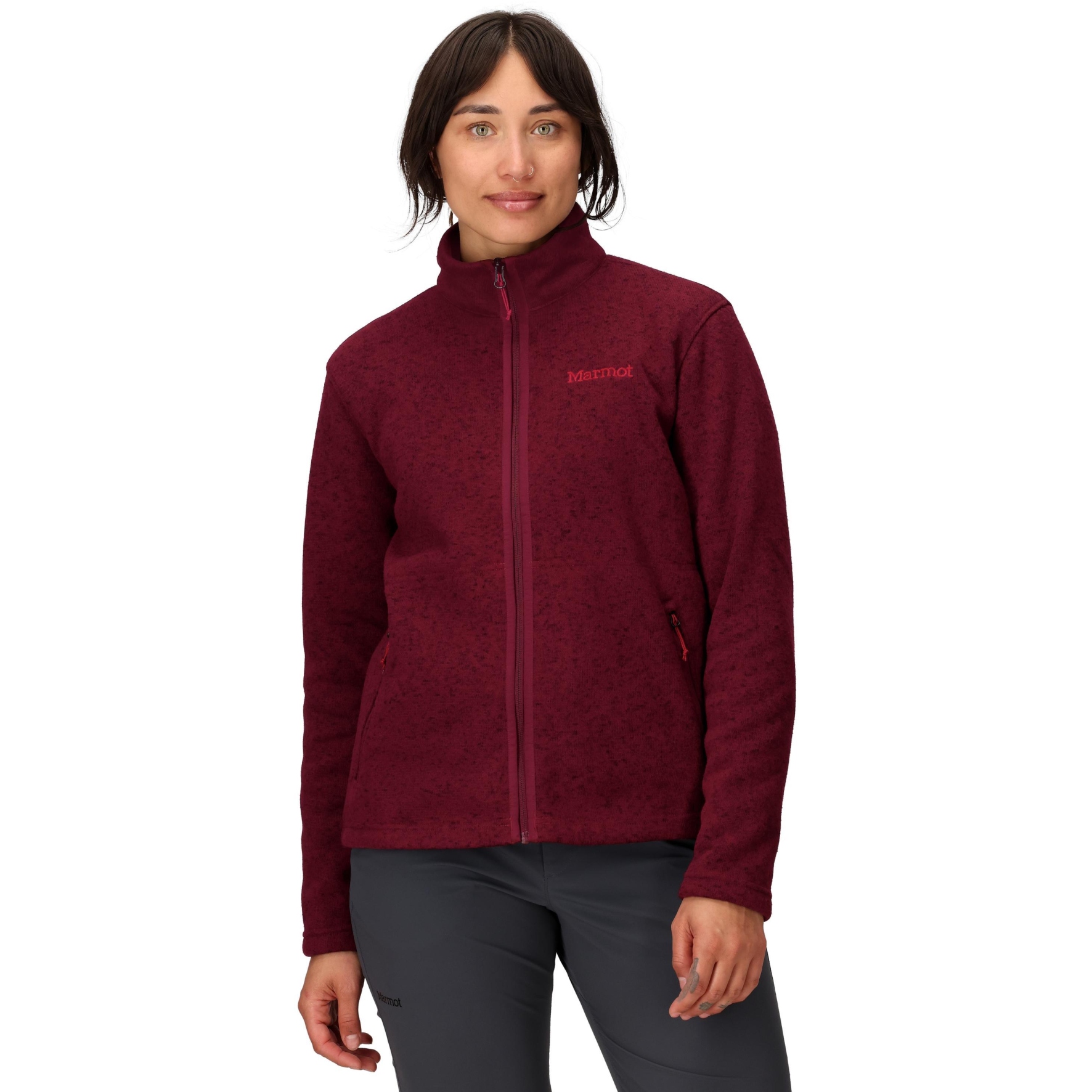 Marmot Drop Line Jas Dames - acai berry heather | BIKE24
