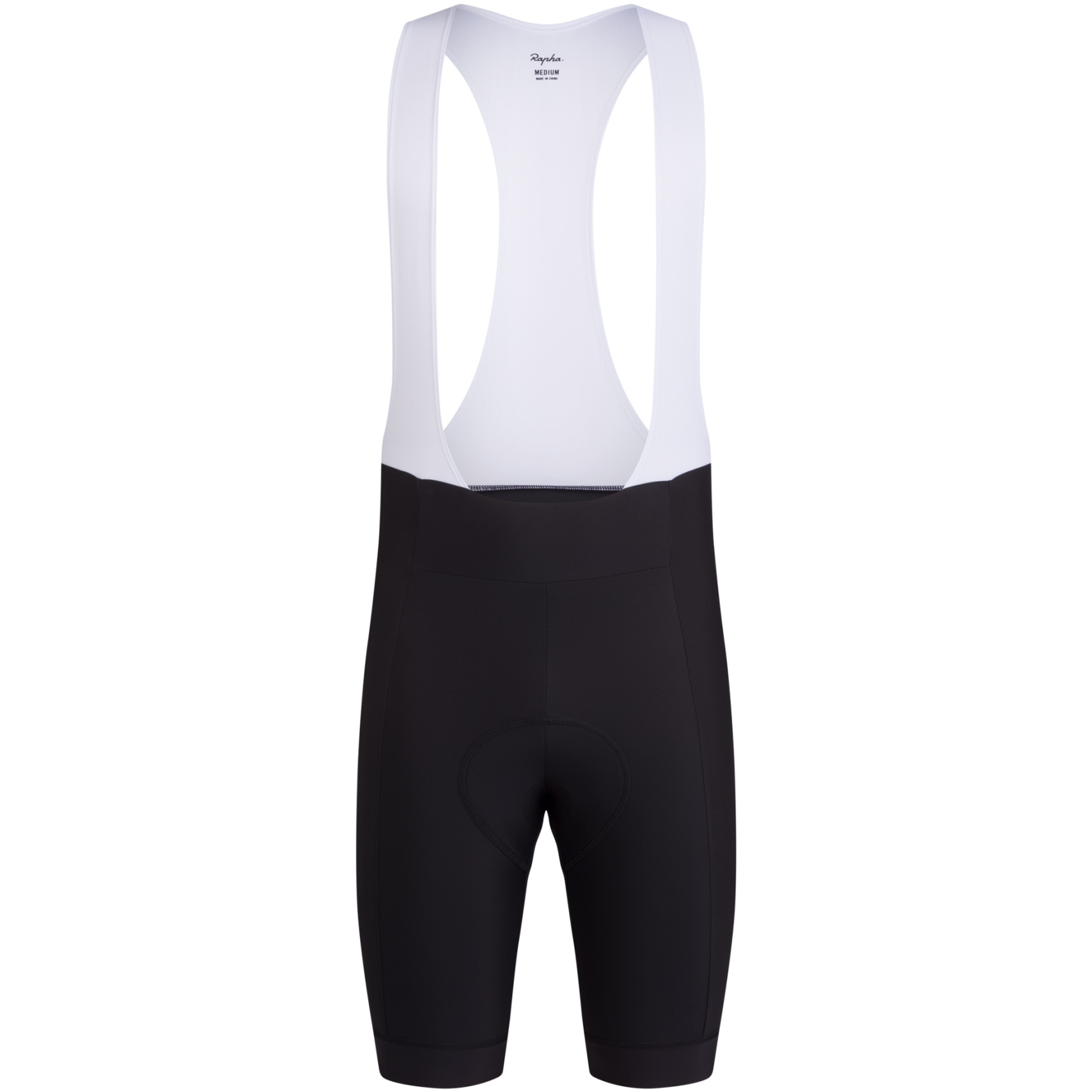 Rapha Core Bib Shorts Men - black/white | BIKE24