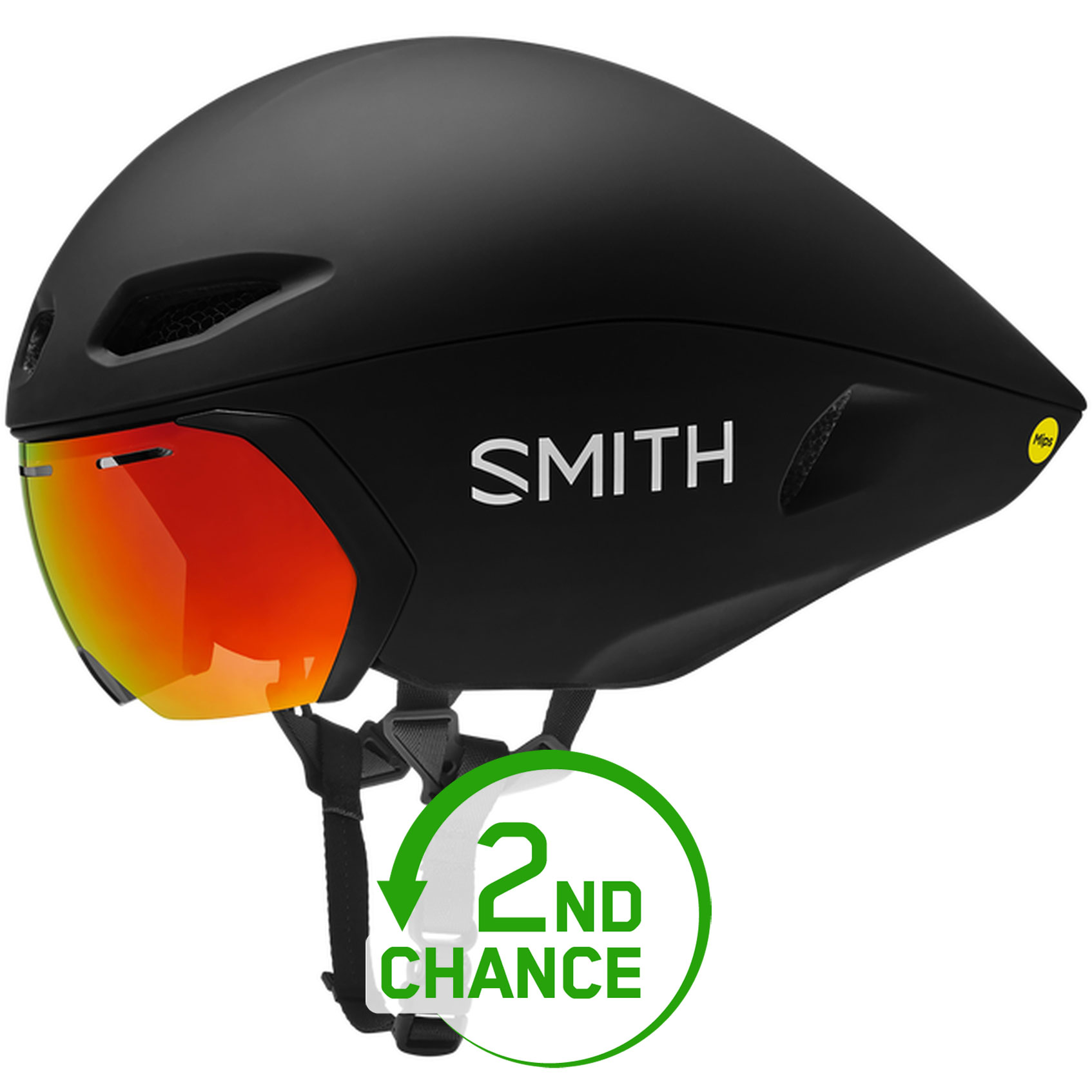 Smith Jetstream TT Helm - Matte Black - B-Ware | BIKE24