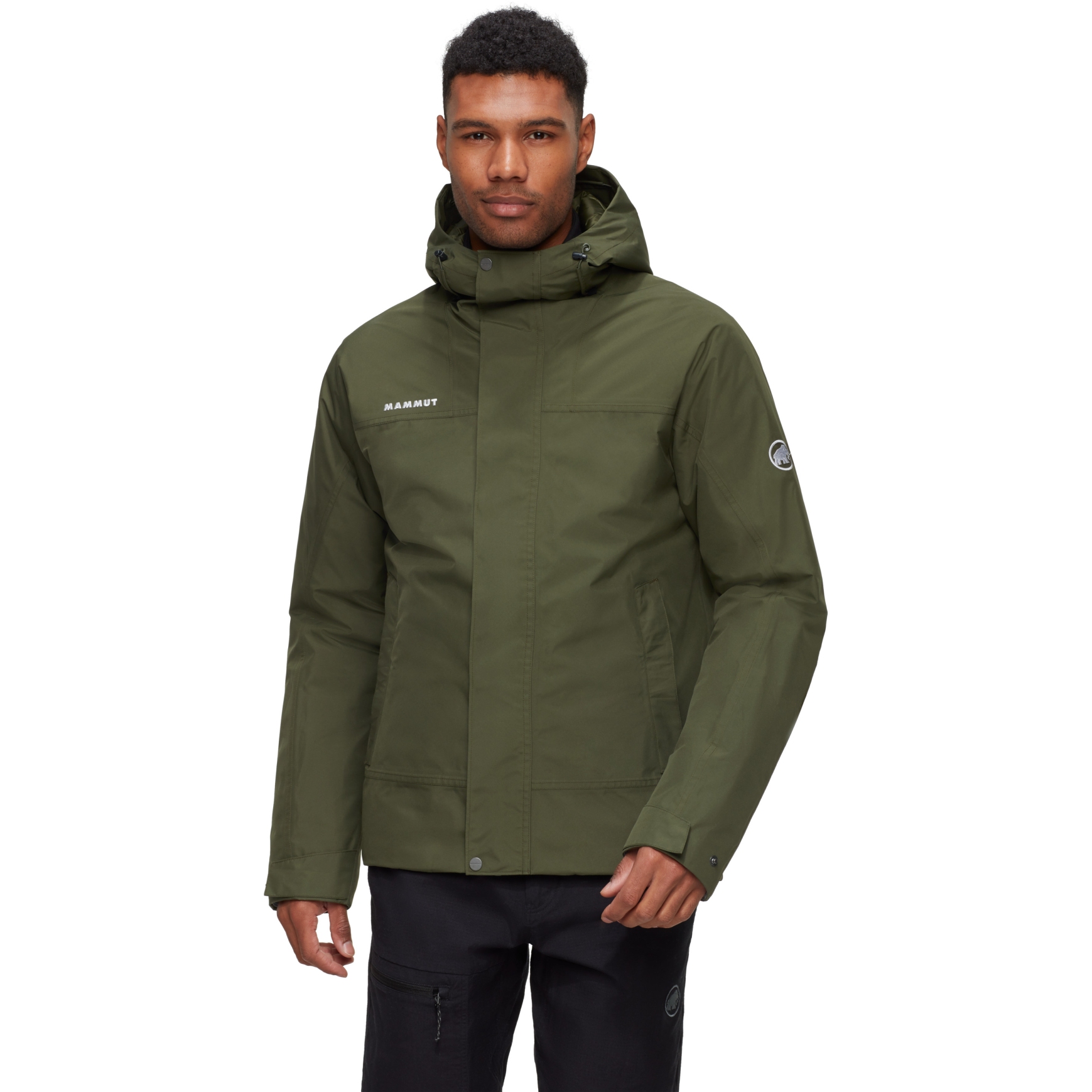 Mammut Treeline Hardshell Thermo Hooded Jacket Men - dark marsh | BIKE24