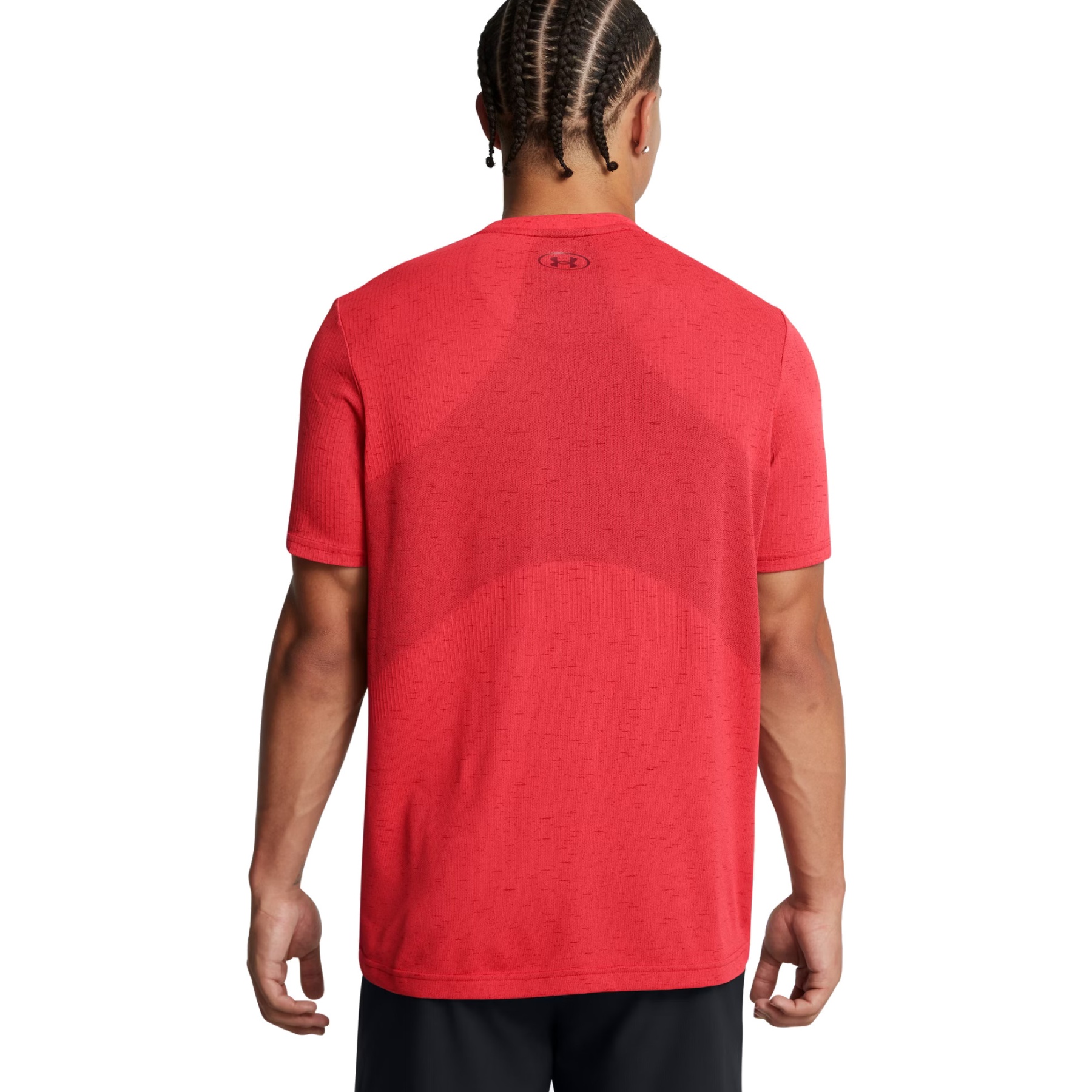 Under Armour UA Vanish Seamless Short Sleeve Shirt Men Racer Red Cardinal