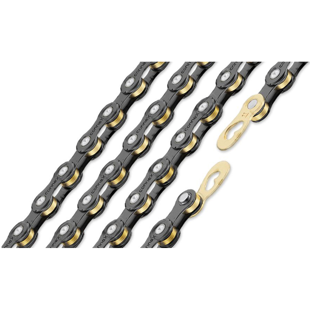 Wippermann Connex Chain - 11SB WAX | 11-speed - 118 Links | Black Edition