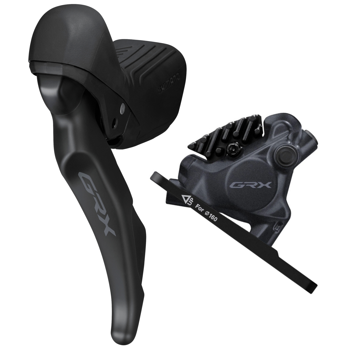 Shimano GRX ST-RX610 / BR-RX410 Schijfrem - STI | Flat Mount | J-Kit ...