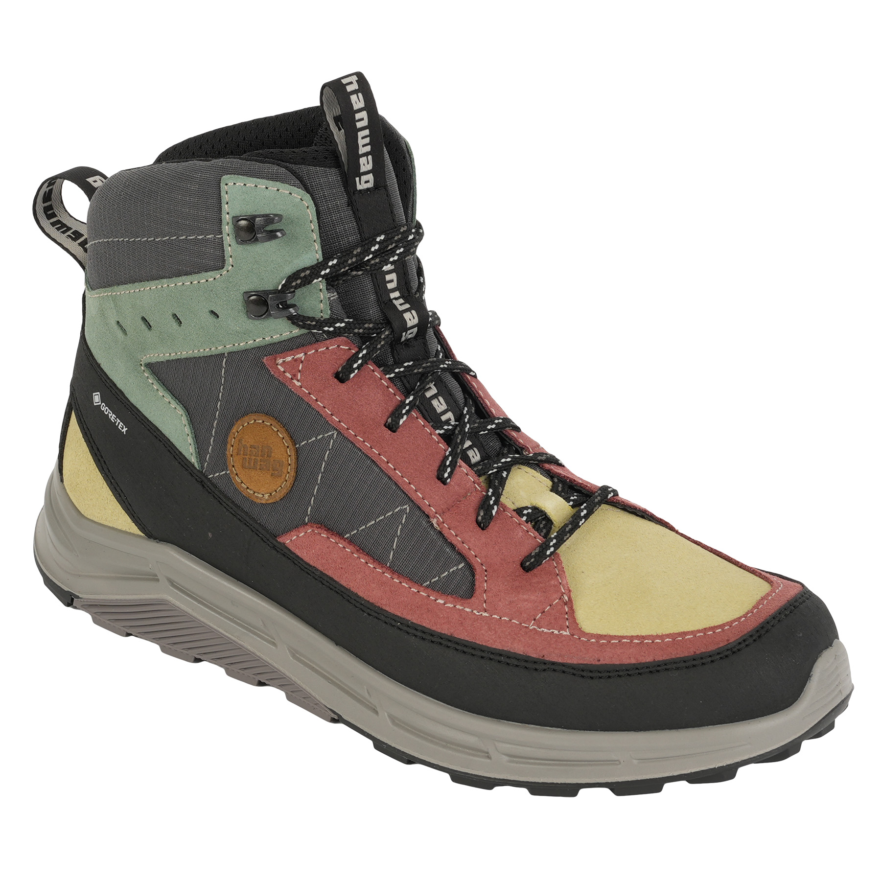 Hanwag Rotpunkt Light Mid GTX Schoenen Heren - Rose/Mint | BIKE24