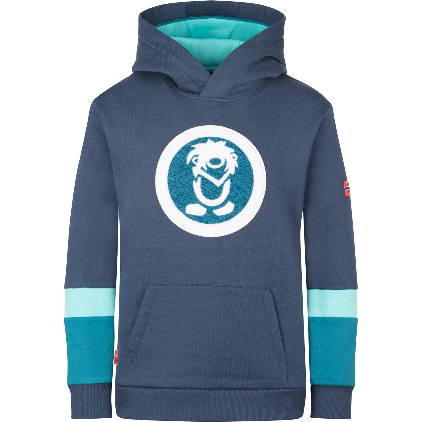 Trollkids Troll XT Sweater Kids - Mystic Blue/Dark Marine/Arctic Blue ...