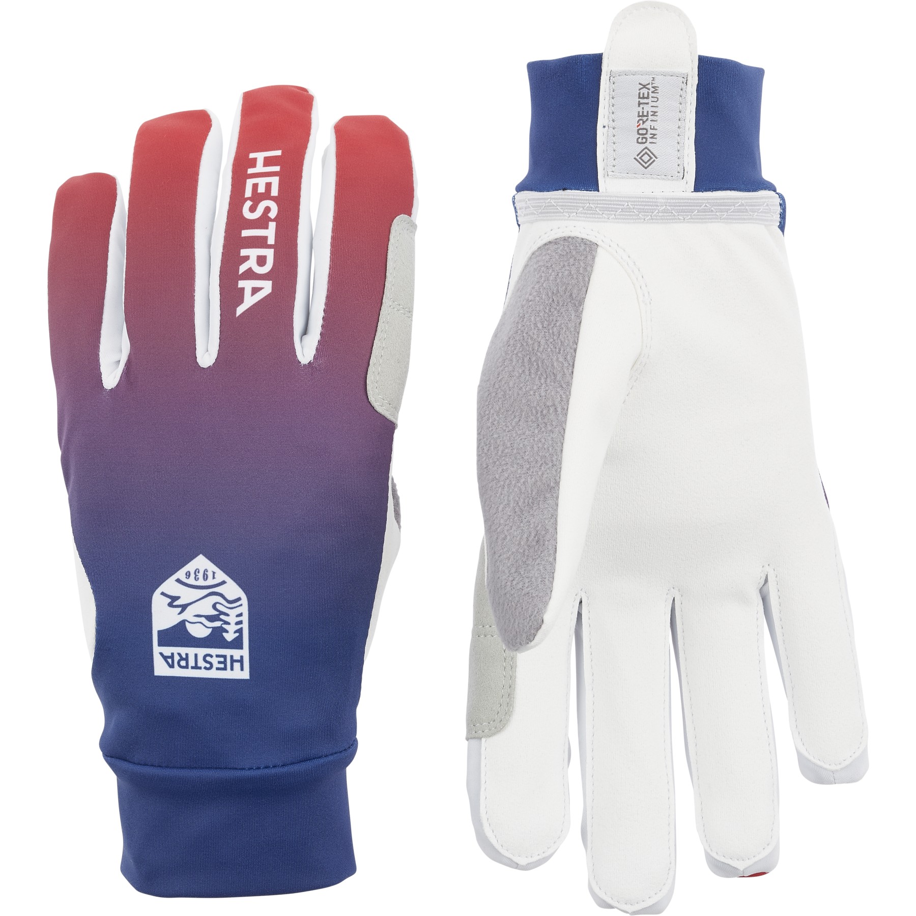 Hestra CZone Primaloft Inverno Women's - 5 Finger Ski Gloves - navy