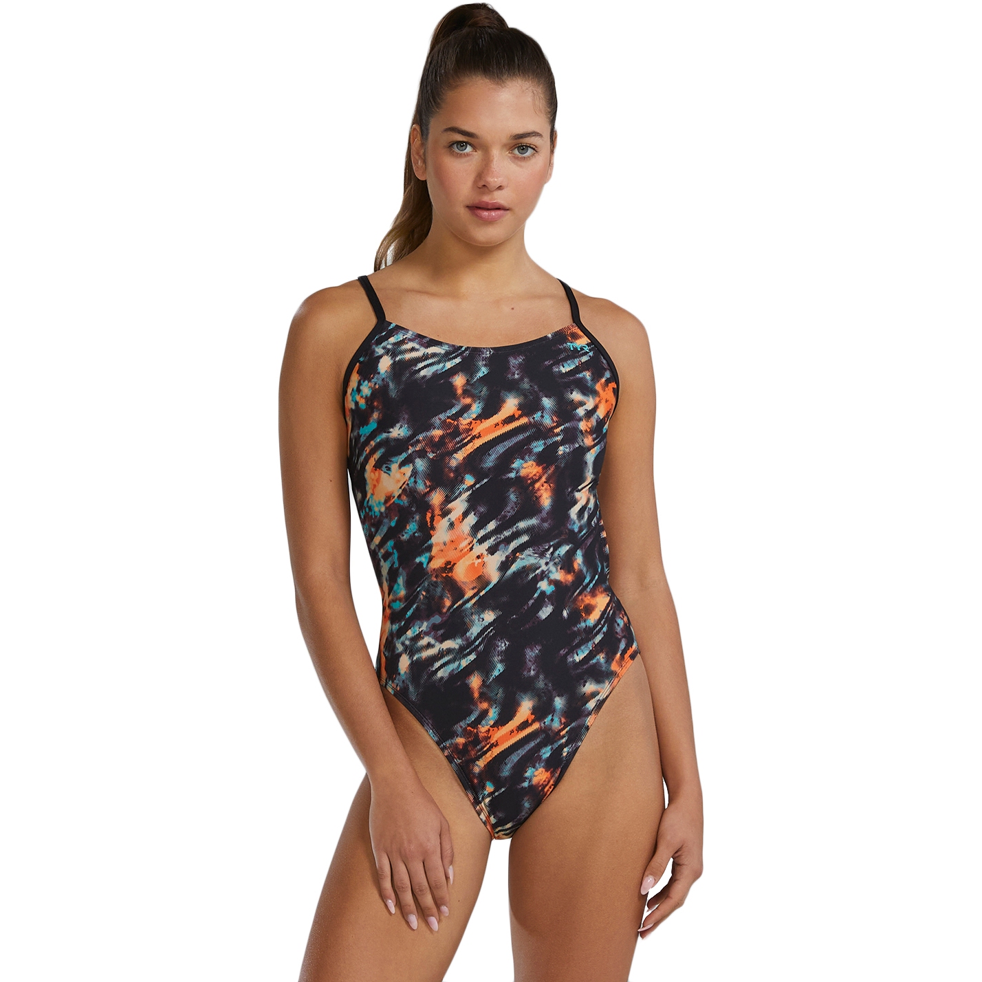 TYR Traje de Baño Mujer - Validus Durafast Elite® Cutoutfit - orange ...