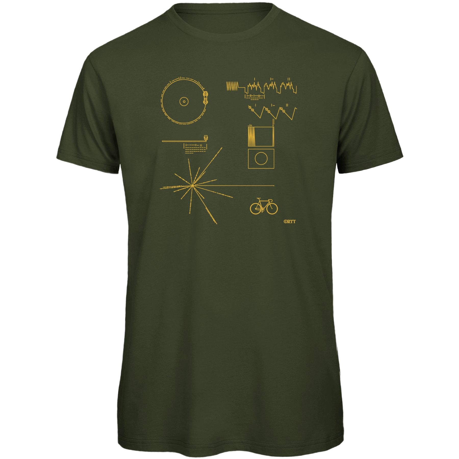 RTTshirts Voyager Bike T-Shirt Men - khaki | BIKE24