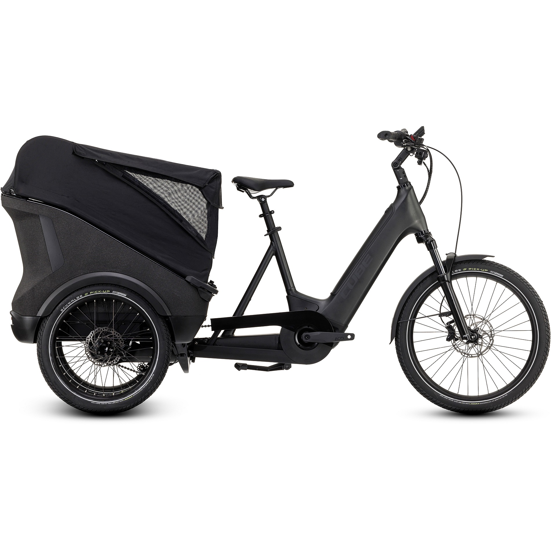 CUBE V lo Cargo lectrique TRIKE CARGO HYBRID 750 2025 Grey Reflex
