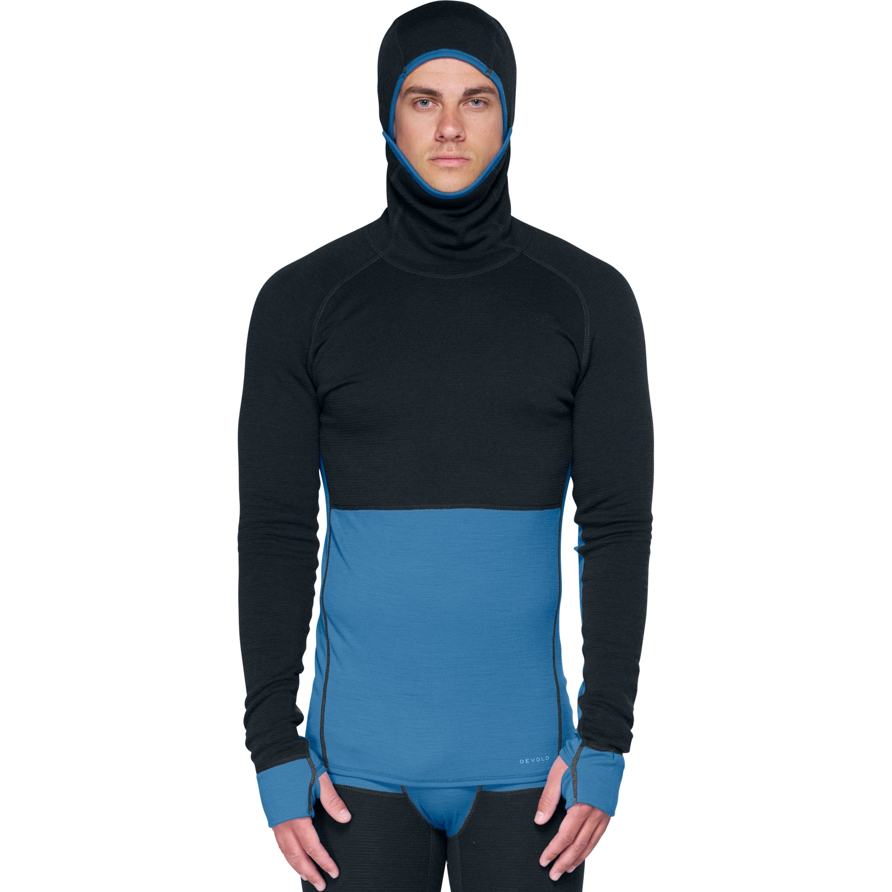 Devold Tuvegga Merino Hoodie Men - 195A Cayenne | BIKE24