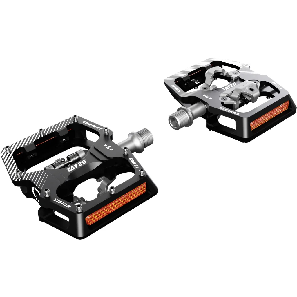 Tatze CONTACT Combi Vision Hybrid Pedalen - black | BIKE24