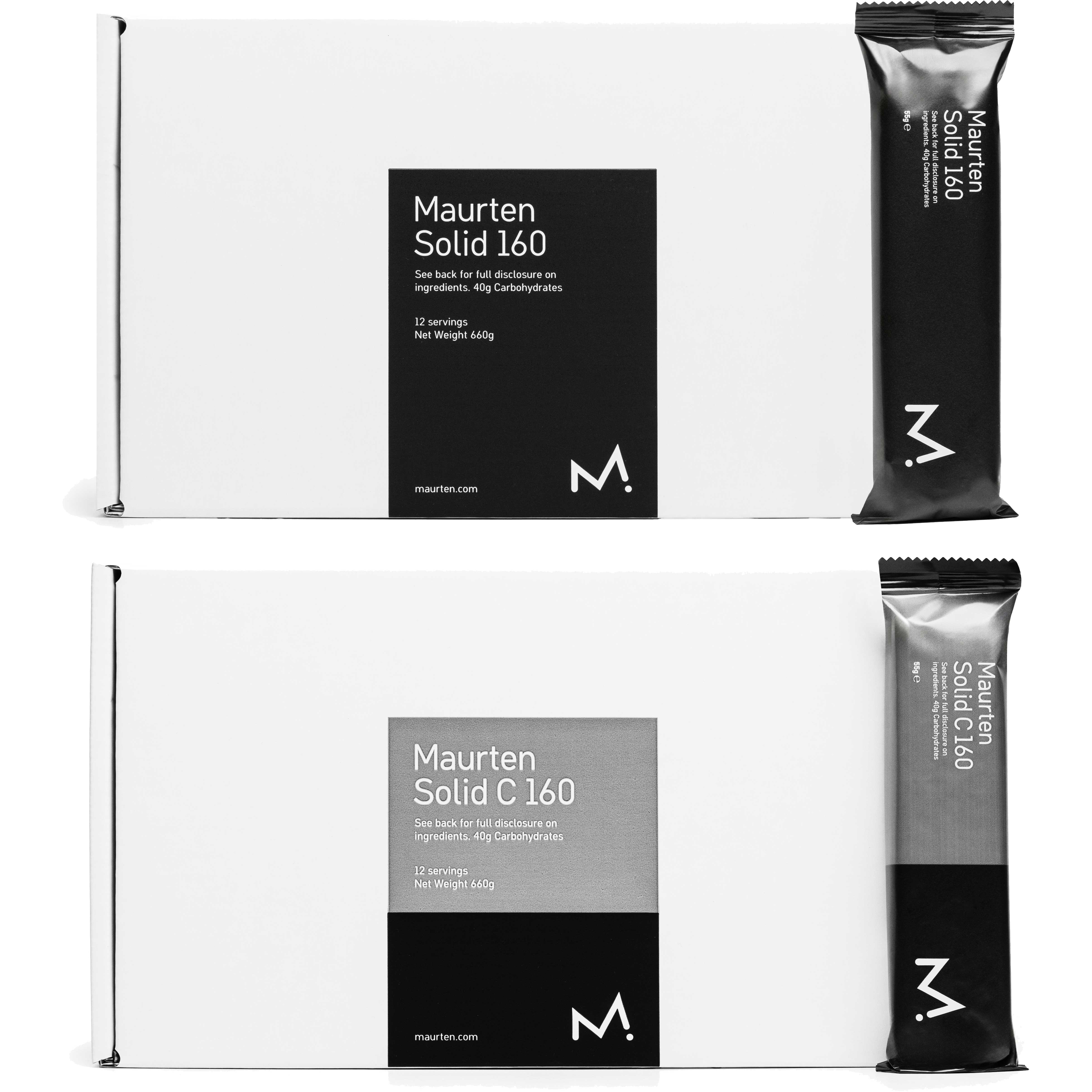 Maurten Solid 160 Energy Bar Barres De Glucides 12x55g Bike24