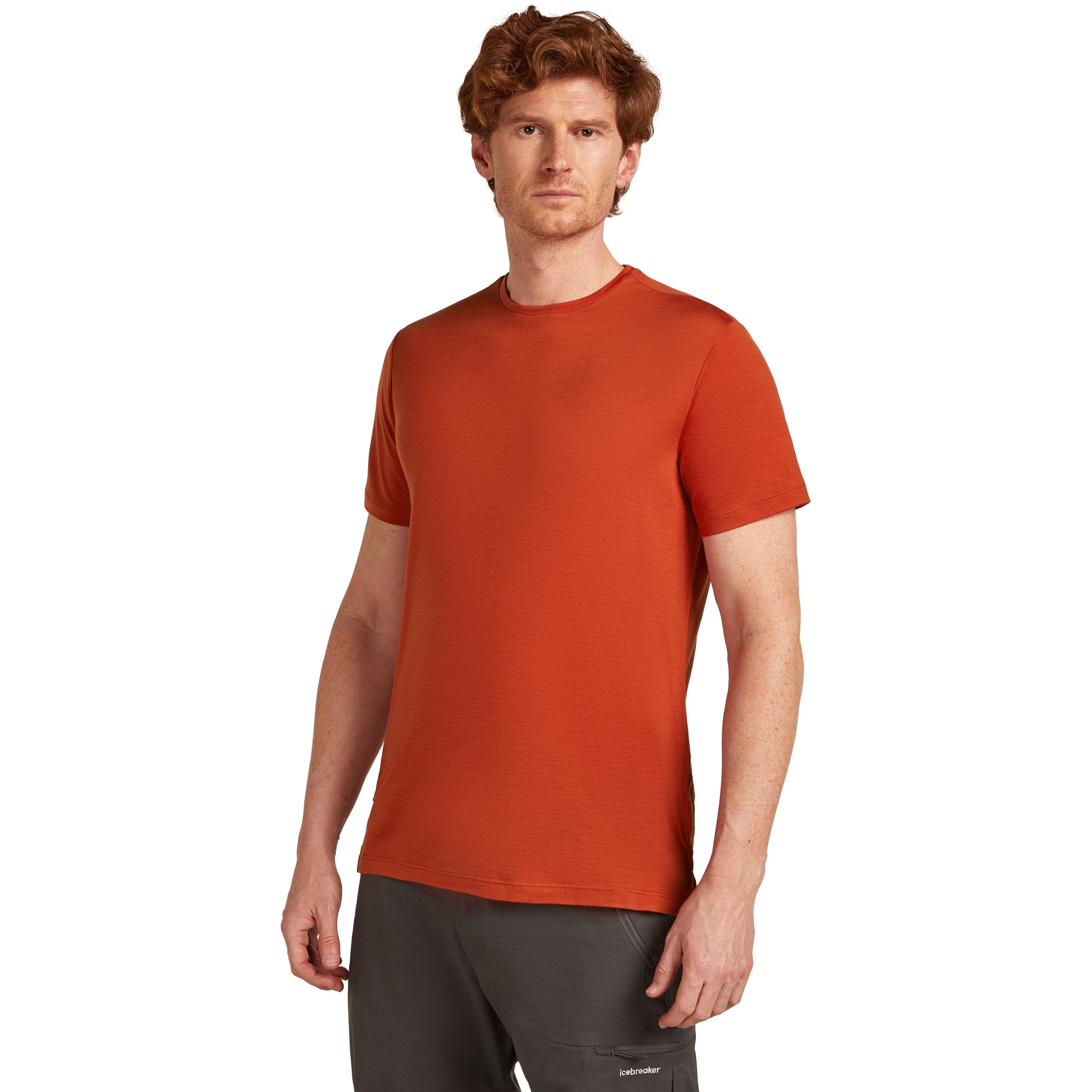 Icebreaker Merino 125 Cool-Lite™ Sphere III Short Sleeve Tee Men - Agate