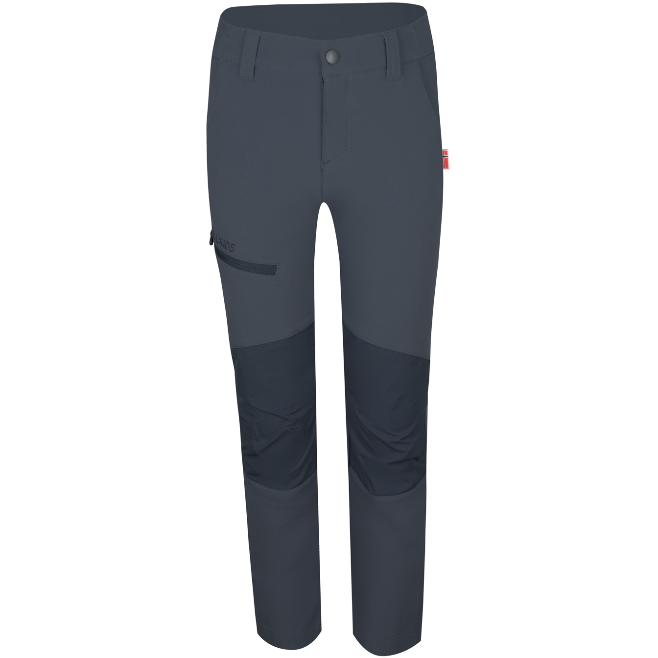 Trollkids Lysefjord XT Softshell Pants Kids - Anthracite | BIKE24