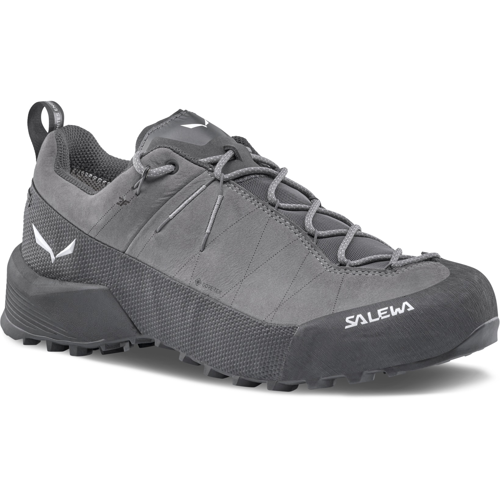 Salewa Wildfire Leather 2 GTX Approach Shoes Men - quiet shade/black 595