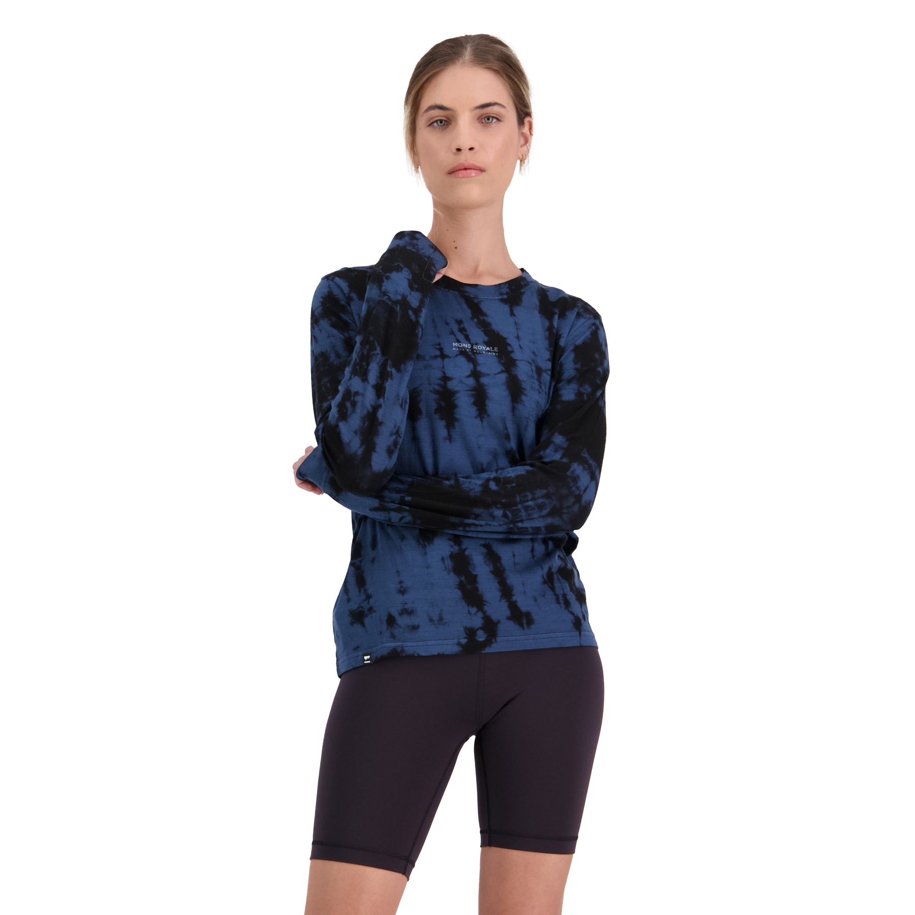 Mons Royale T-Shirt Manches Longues Femme - Redwood Enduro V - checkers ...