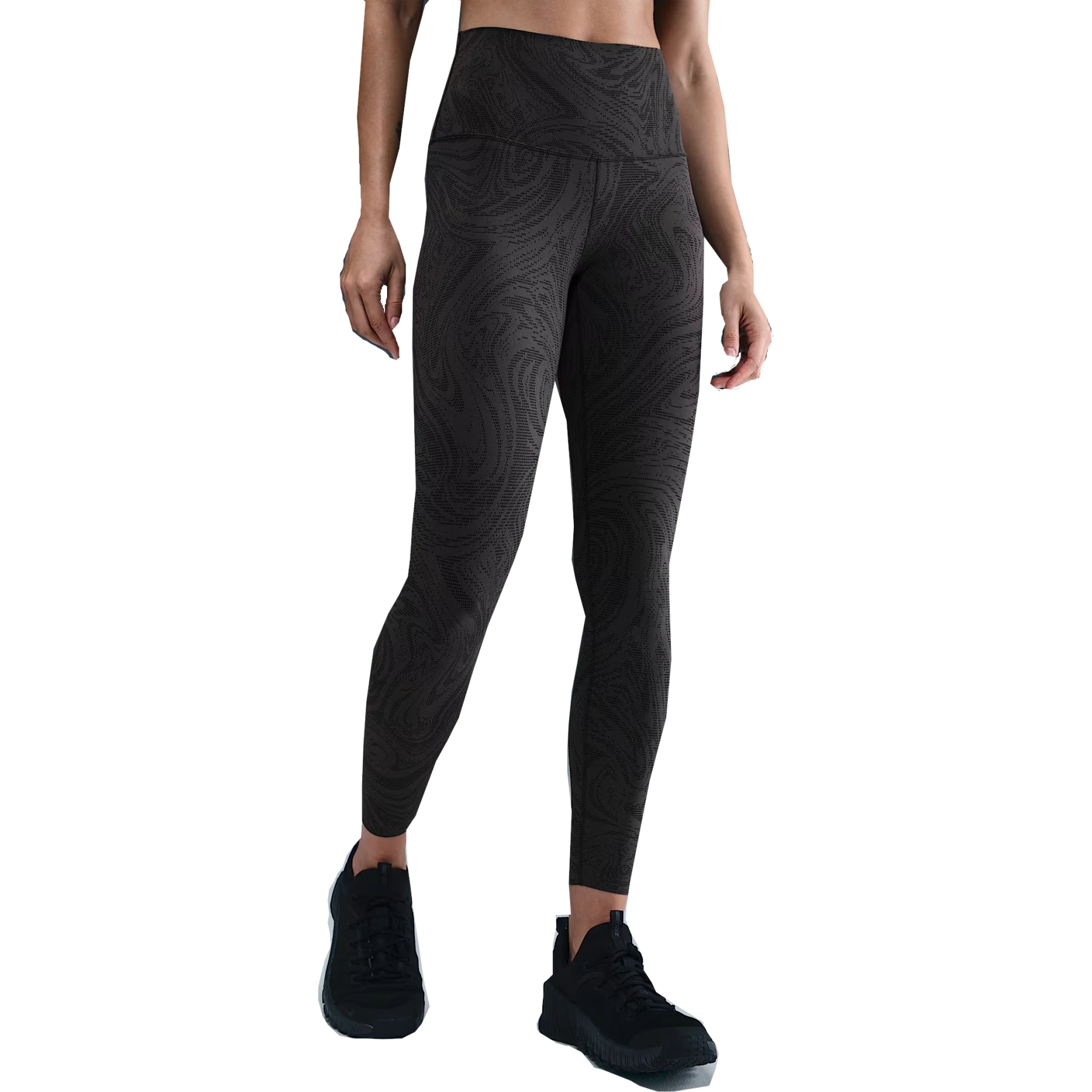 Nike Mallas 7/8 Mujer - Zenvy High Rise - black/dark smoke grey HV2462-010