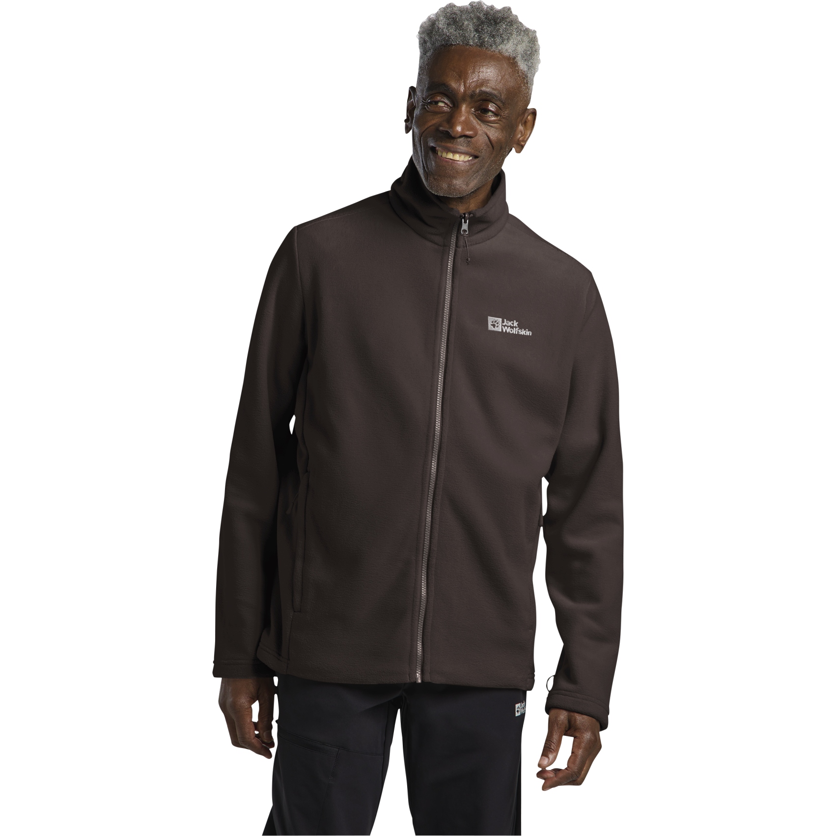 Jack Wolfskin Winterstein Full Zip Jas Heren - peat | BIKE24