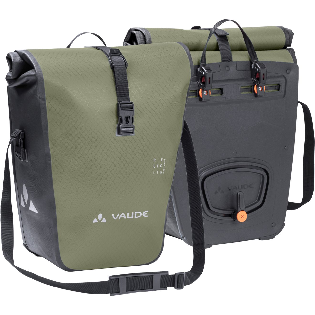 Vaude Alforja Bici (Pareja) - Aqua Back (rec) 2x24L - fango | BIKE24