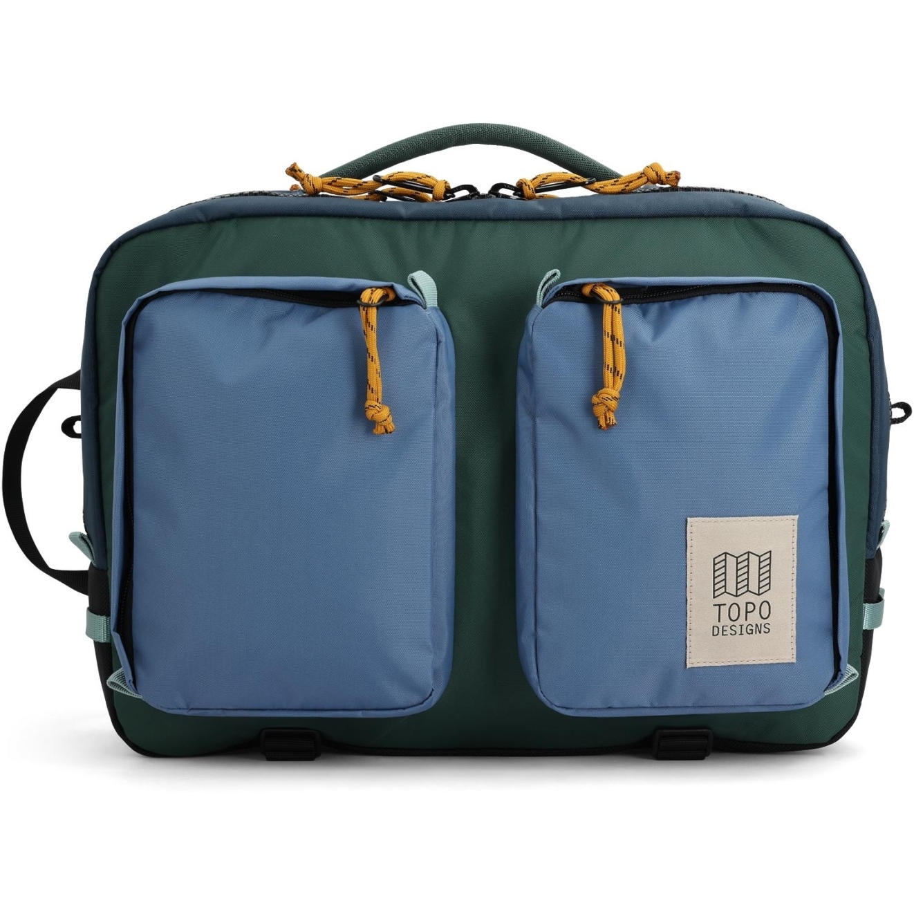 Topo Designs Global Briefcase Kassi - 14L - Stone Blue/Forest | BIKE24