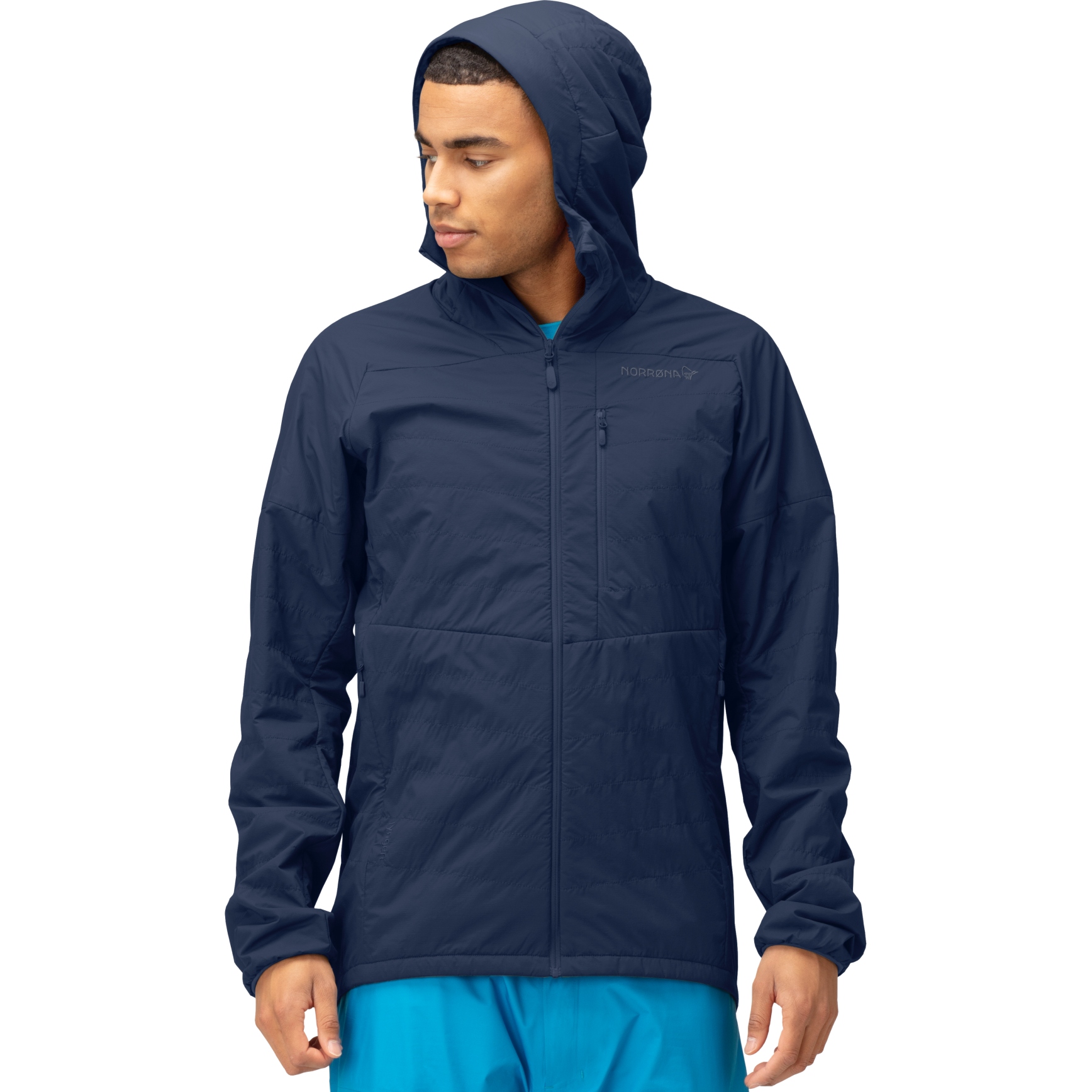Norrona Chaqueta Hombre - lyngen Alpha100 Zip Hood - Indigo Night | BIKE24