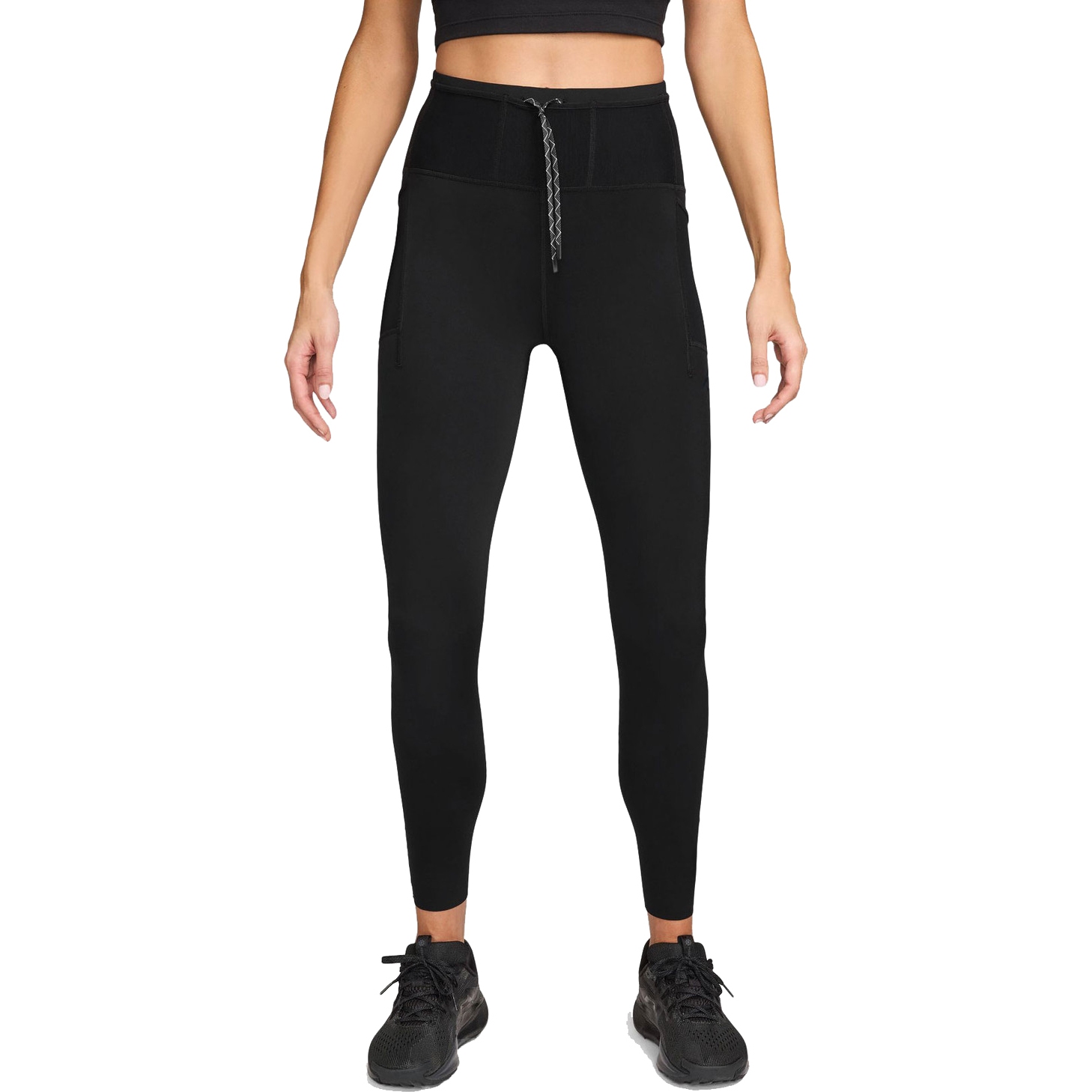 Nike Trail Dri-FIT High Rise 7/8 Tights Dames - black/black HV2285-010 ...