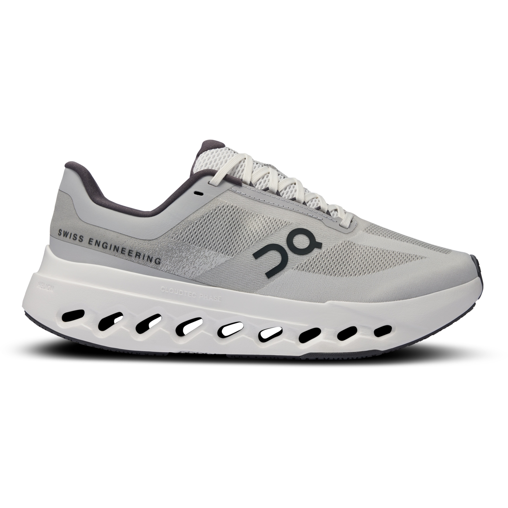 On Cloudsurfer Next Women s Running Shoes Wide Fit Glacier White