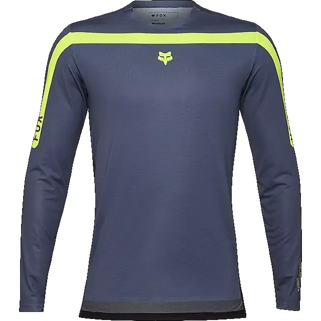 FOX Flexair Aviation MTB Long Sleeve Jersey Men - graphite | BIKE24