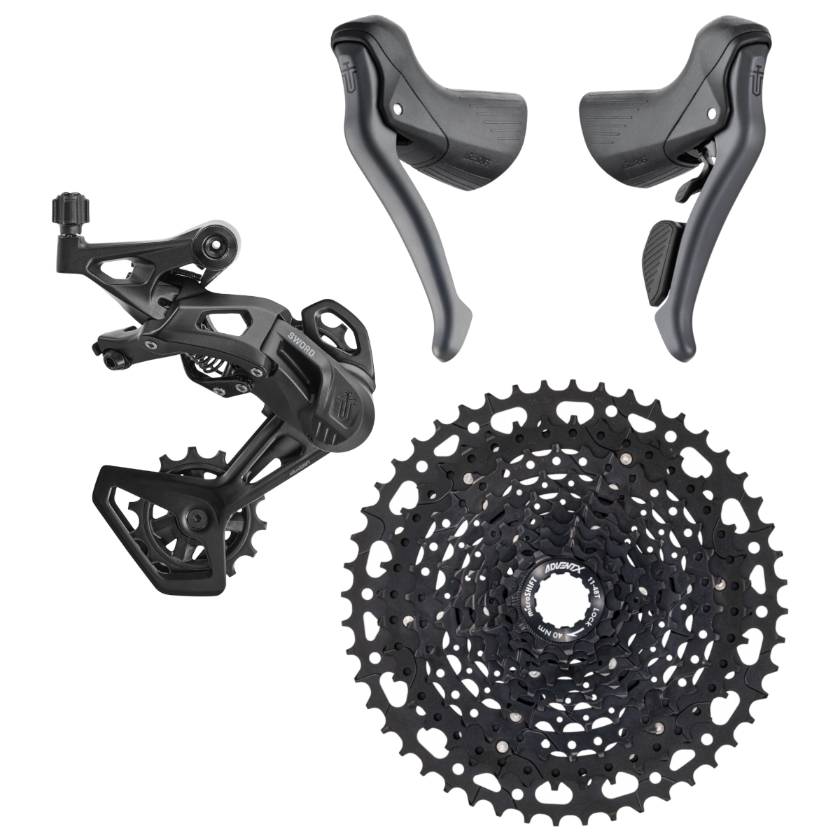 microSHIFT SWORD Upgrade Kit - Road | Medium | 1x10-speed | BIKE24