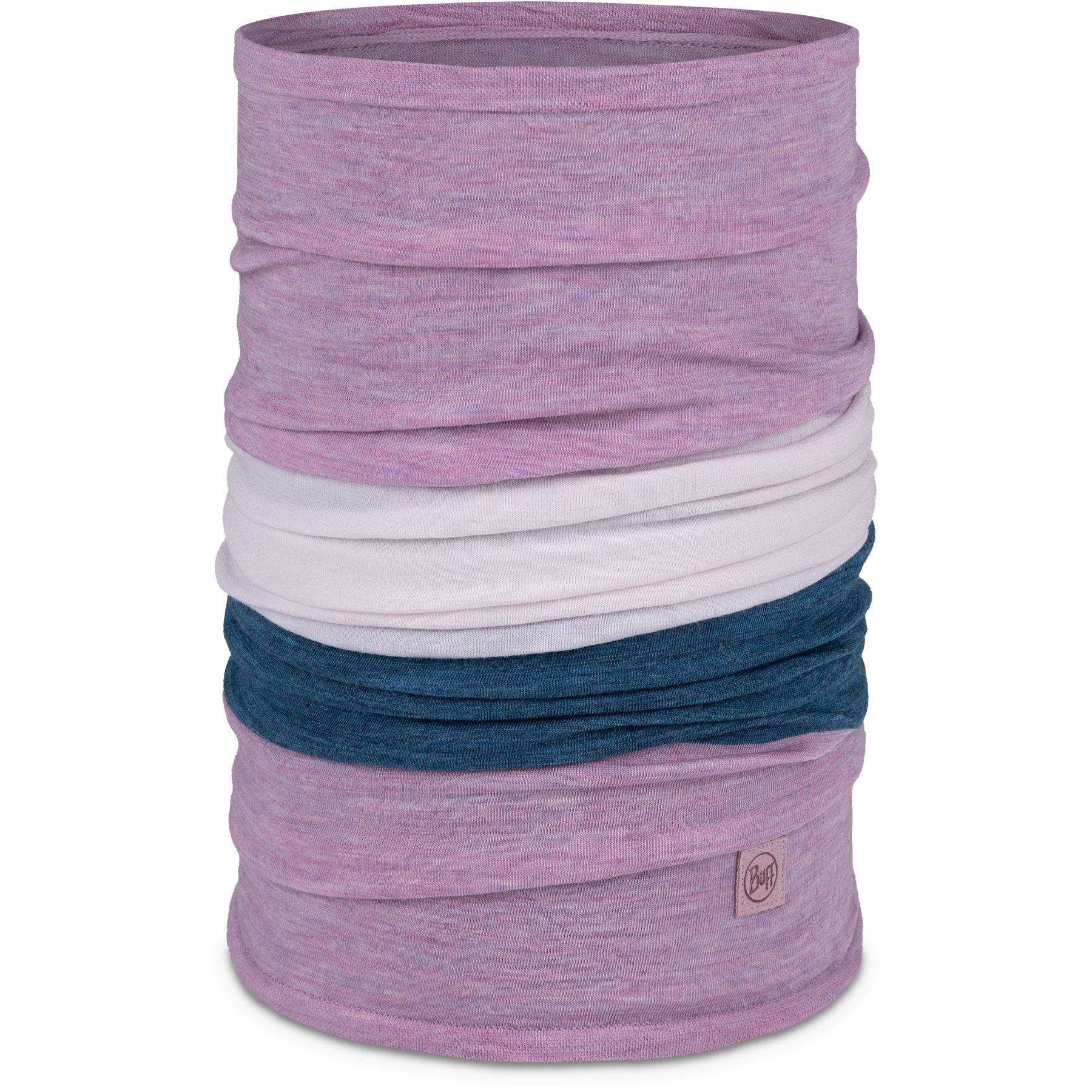 Buff® Merino Move Multifunctionele Doek - Block Camelia | BIKE24