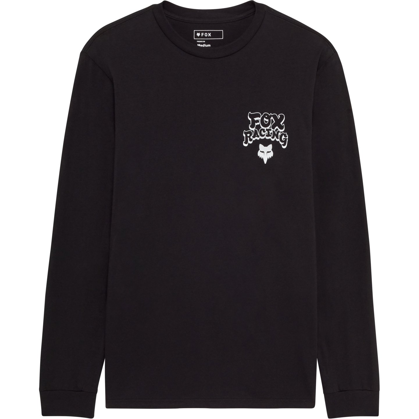 FOX Racewear Long Sleeve Premium Tee Men - black | BIKE24