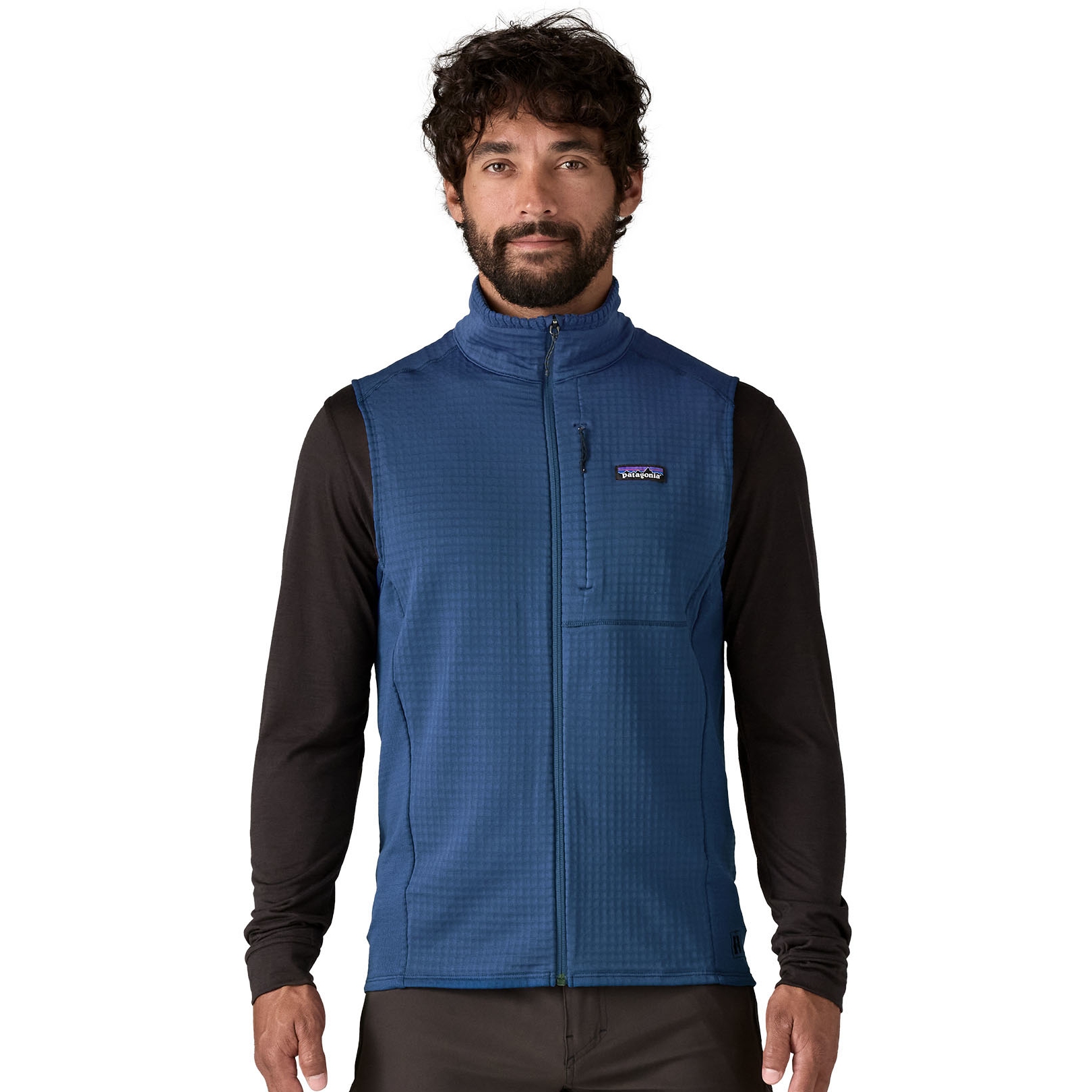 Patagonia R1 Hybrid Vest Men - Clement Blue | BIKE24