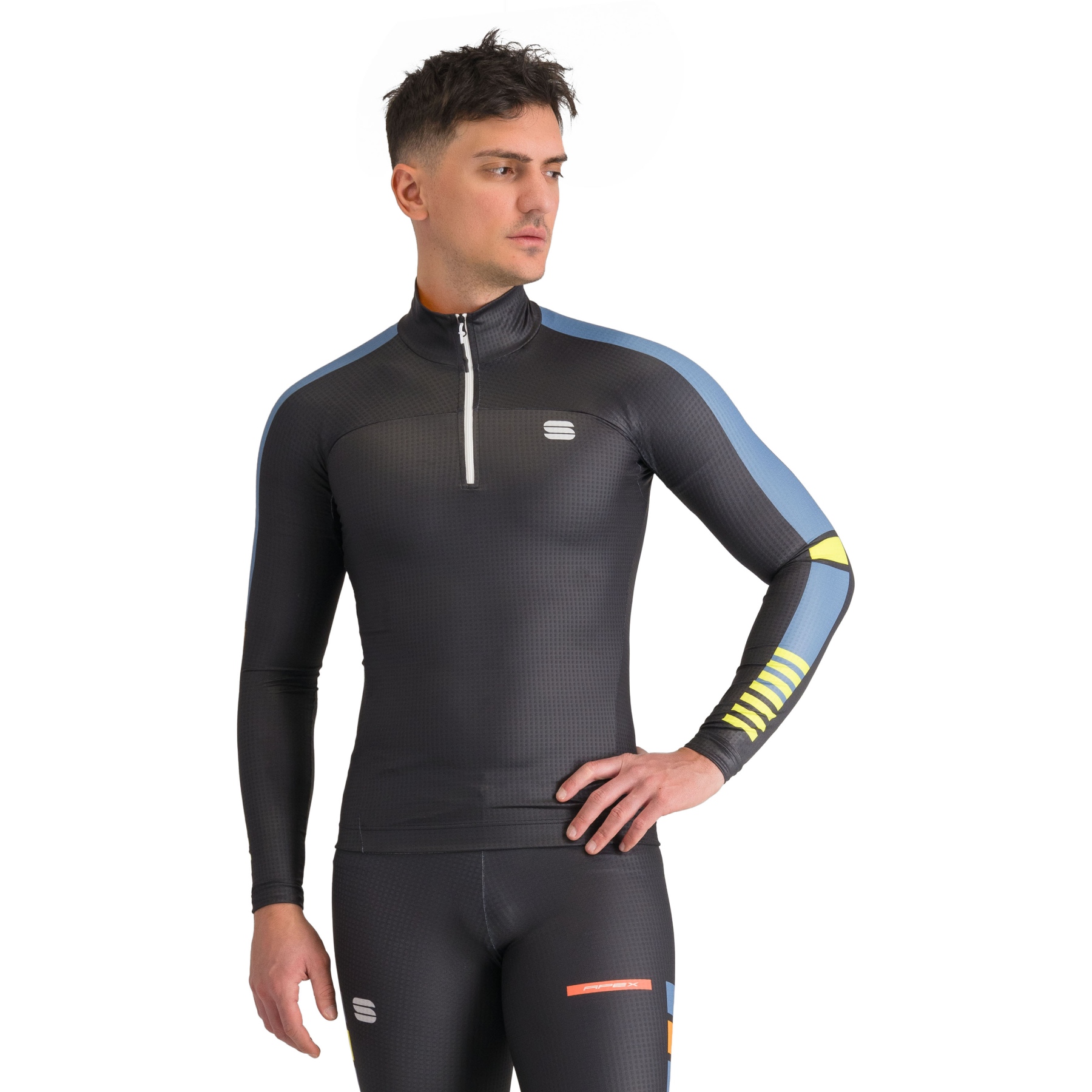 Sportful Apex Trikot Herren - 002 Black/Natural Gray | BIKE24