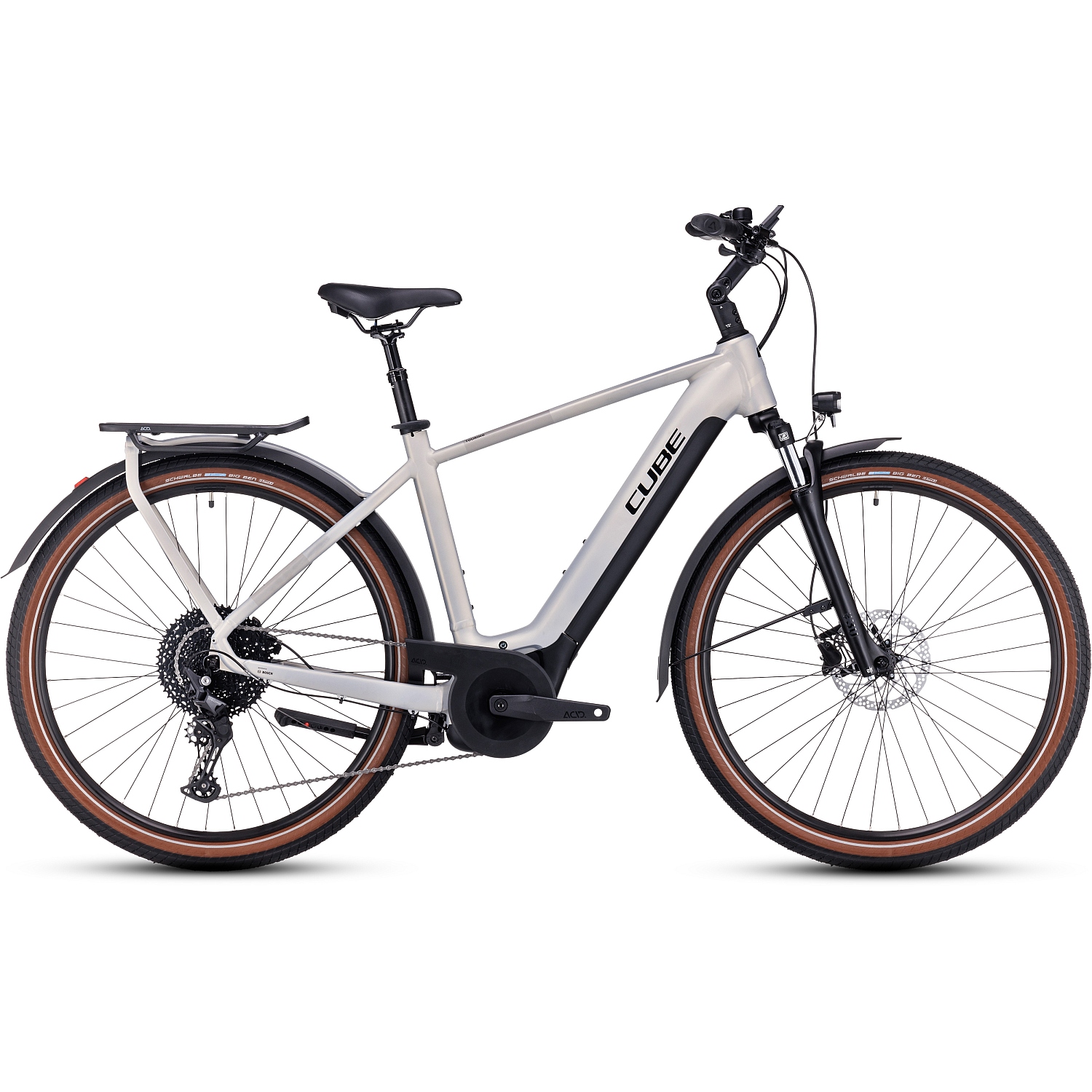 CUBE VTC lectrique TOURING HYBRID Pro 625 2024 Pearlysilver Black CUBE VTC lectrique TOURING HYBRID Pro 625 2024 Pearlysilver Black
