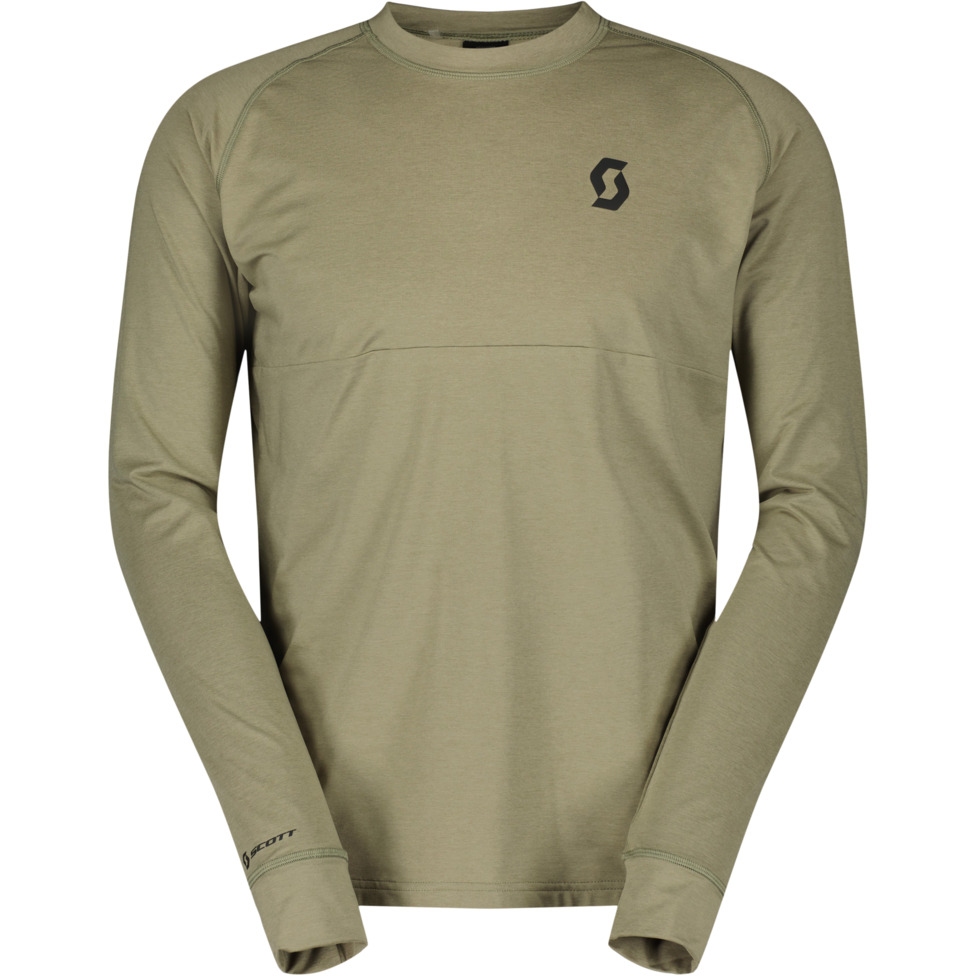 SCOTT Trail Storm Warm Light Shirt met Lange Mouwen Heren - dust grey ...