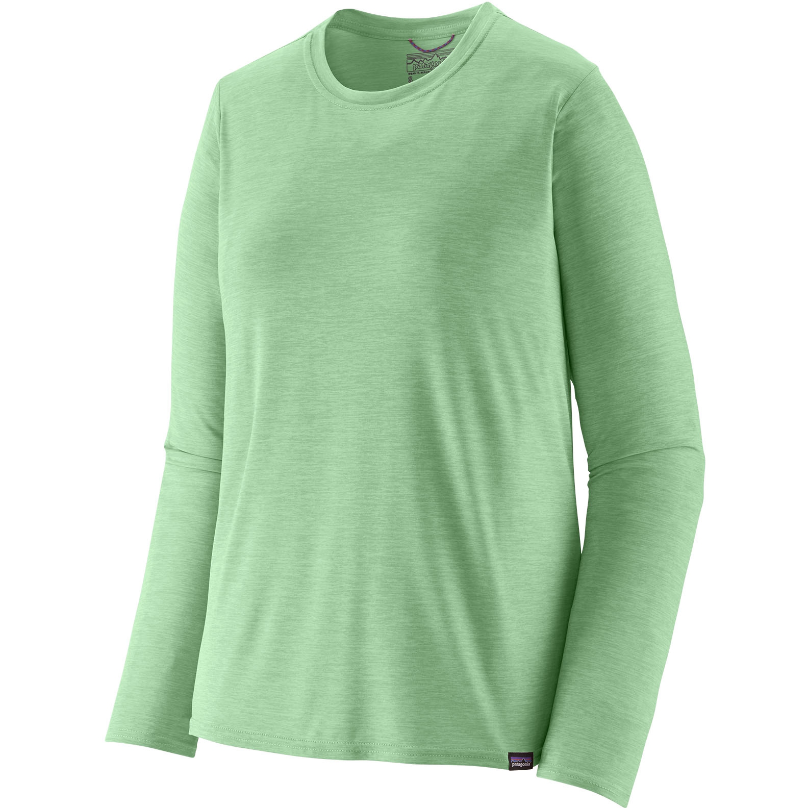 Patagonia Camiseta Maniche Lunghe Mujer - Cap Cool Daily - Rinsed Green ...