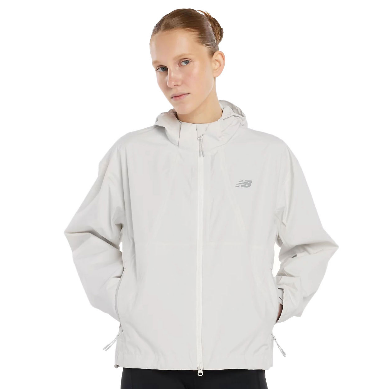 New Balance Better Run Waterproof Chaqueta Mujer - Grey Matter | BIKE24