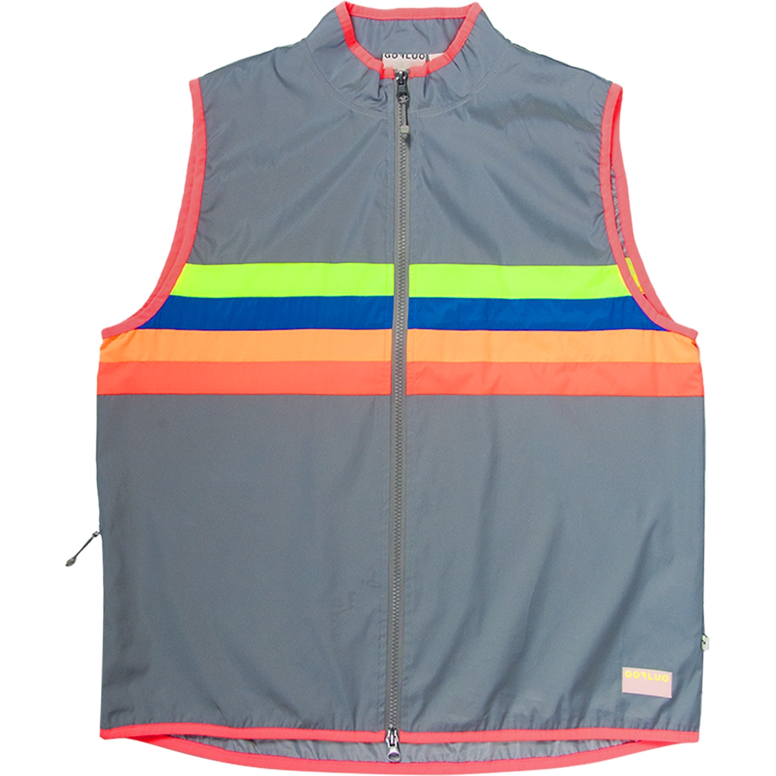 Gofluo Manhattan Bodyglower Safety Vest Women - Grey Reflective | BIKE24