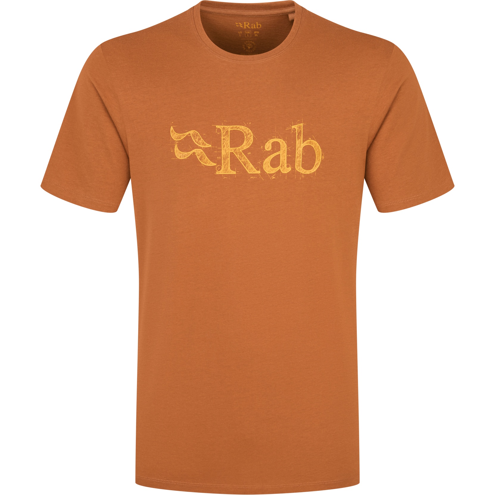 Rab Stance Tech Sketch Tee Men - red earth | BIKE24