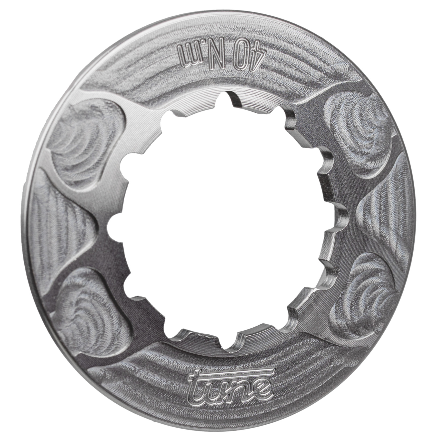 Tune Borgring | Centerlock - zilver | BIKE24