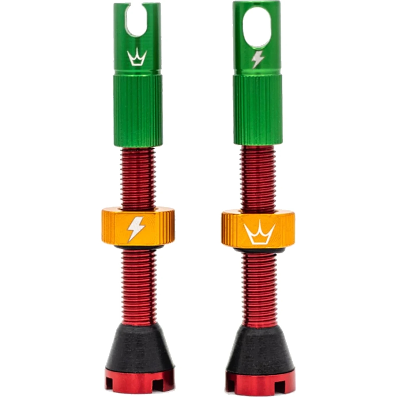 Stem Road Bike Peaty's X Chris King - MK2 - Rasta (50to01 Tubeless Valves