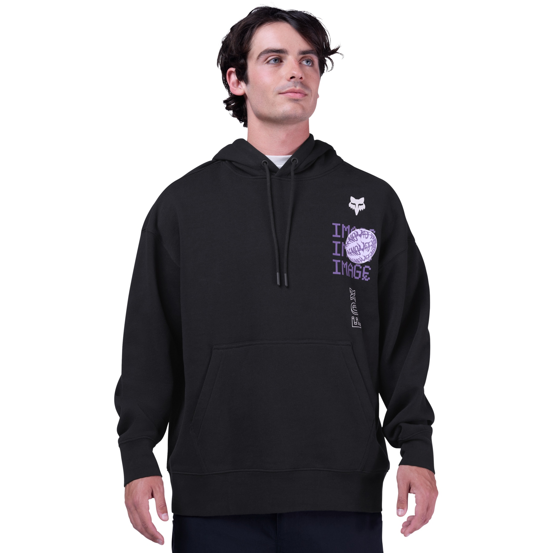 FOX Image Phantom Oversized Huppari Mies - black | BIKE24