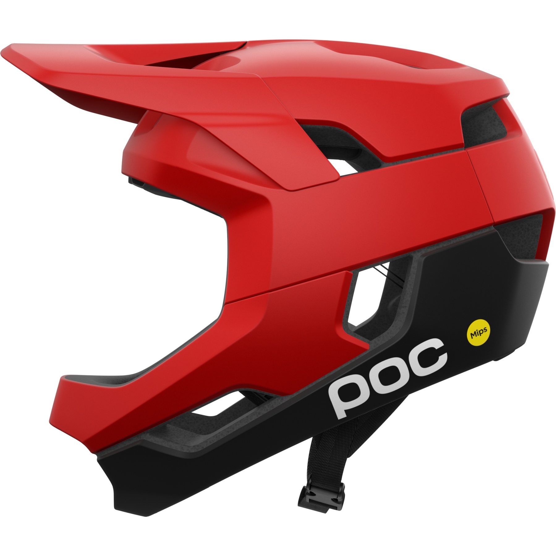 POC Otocon Race MIPS Helmet - 8648 Prismane Red Matt/Uranium Black Matt