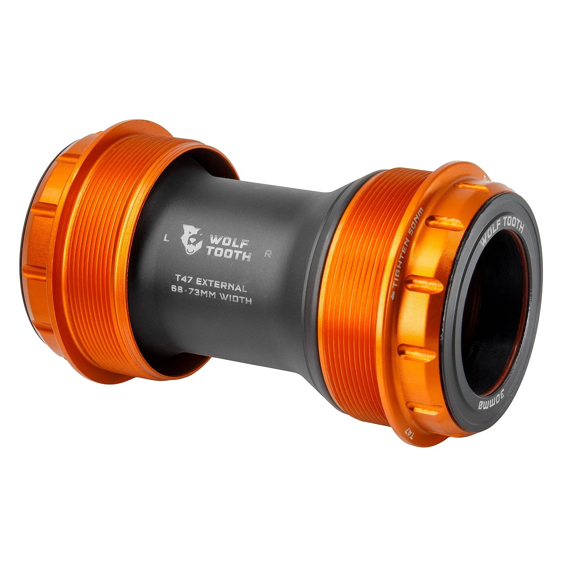 Wolf Tooth Keskiö - External | T47-68/73-24 - musta | BIKE24
