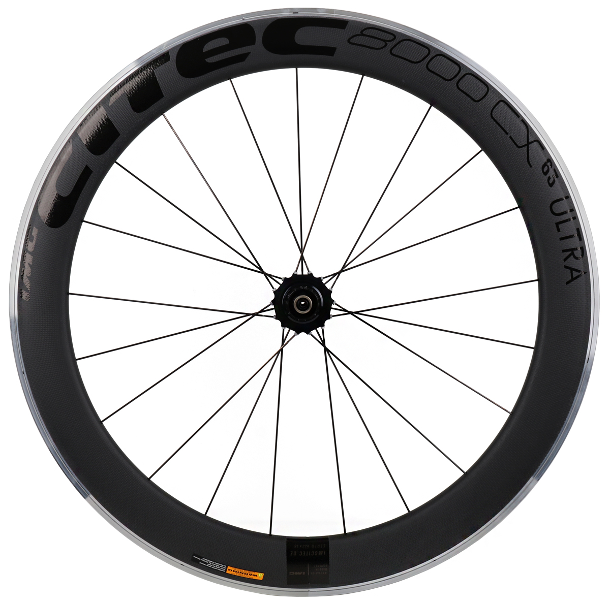 CITEC 8000 CX / 63 Ultra Front Wheel - 28" | Clincher - QR - black