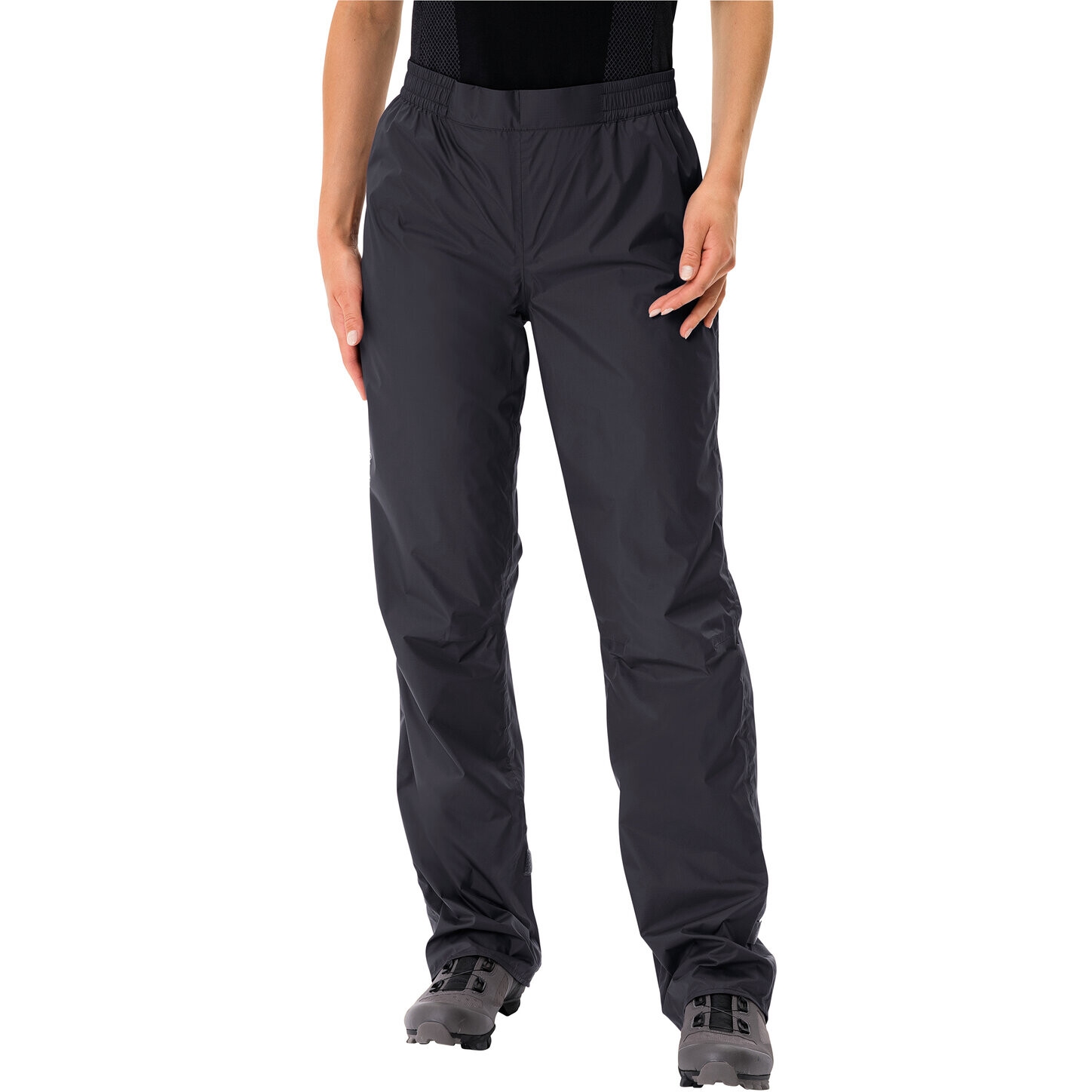 Vaude Drop Pants II Women - Short - black/black | BIKE24