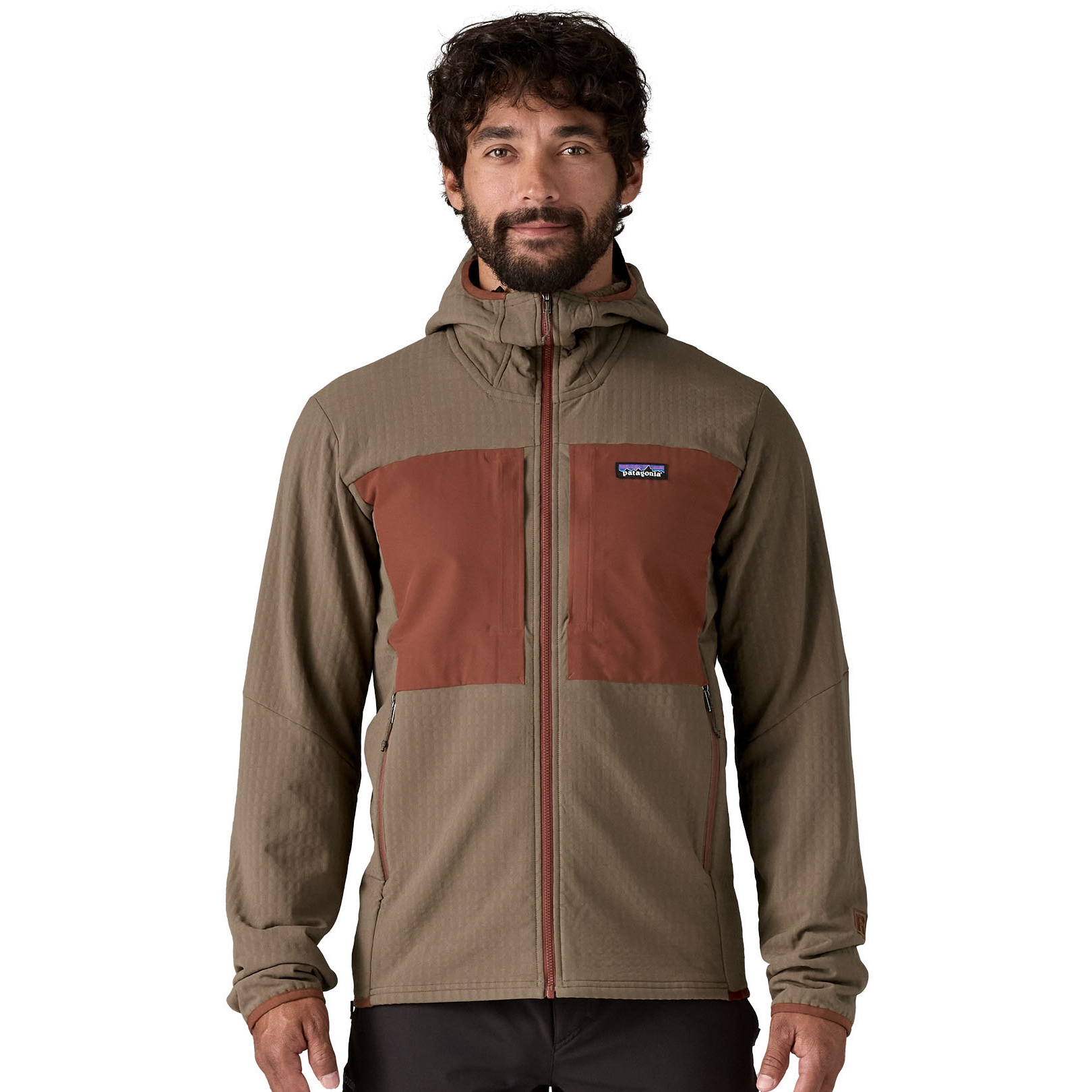Patagonia R2 TechFace Hoody Men - Marlow Brown | BIKE24