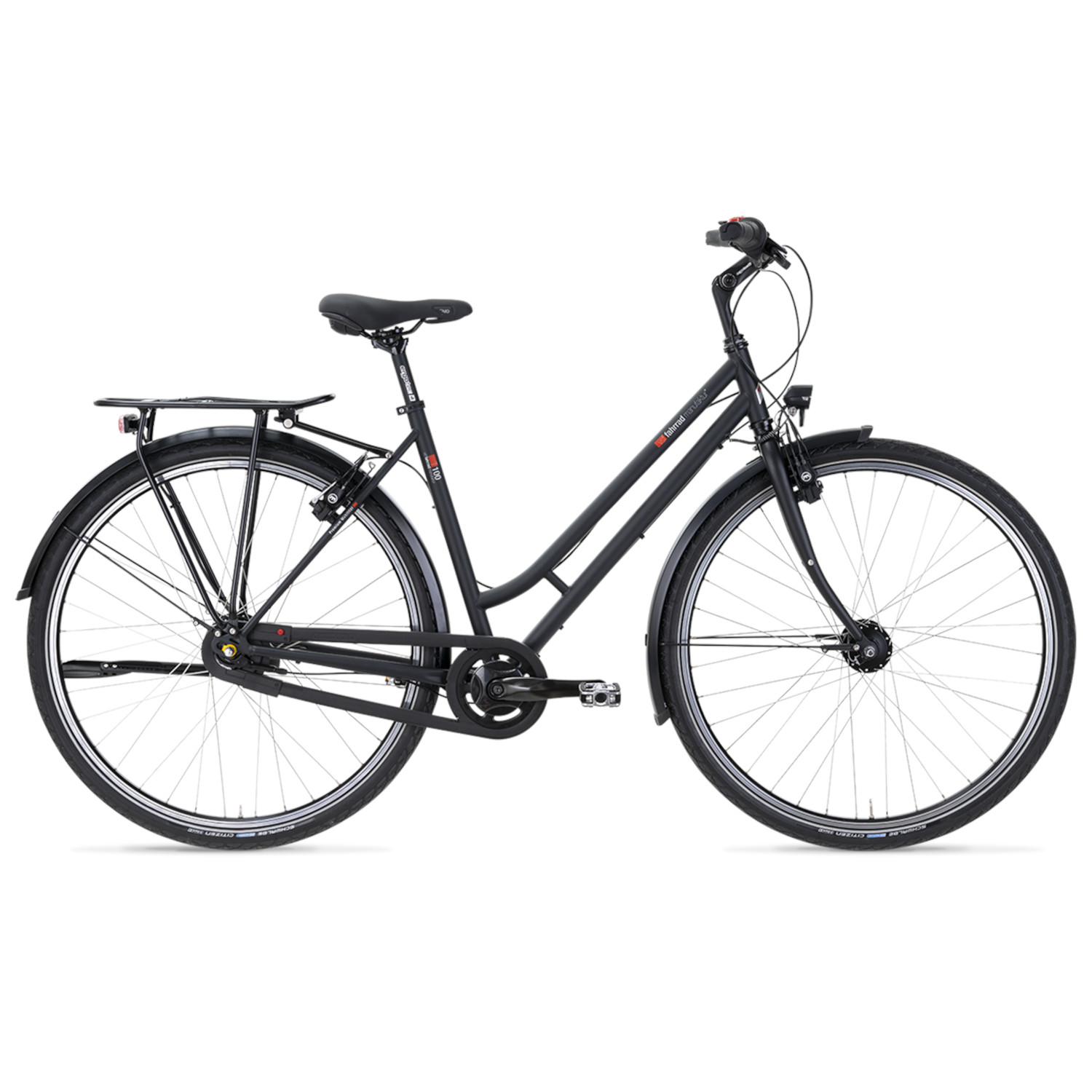 vsf fahrradmanufaktur T-100 Nexus - Women City-Bike - 2025 - ebony matt